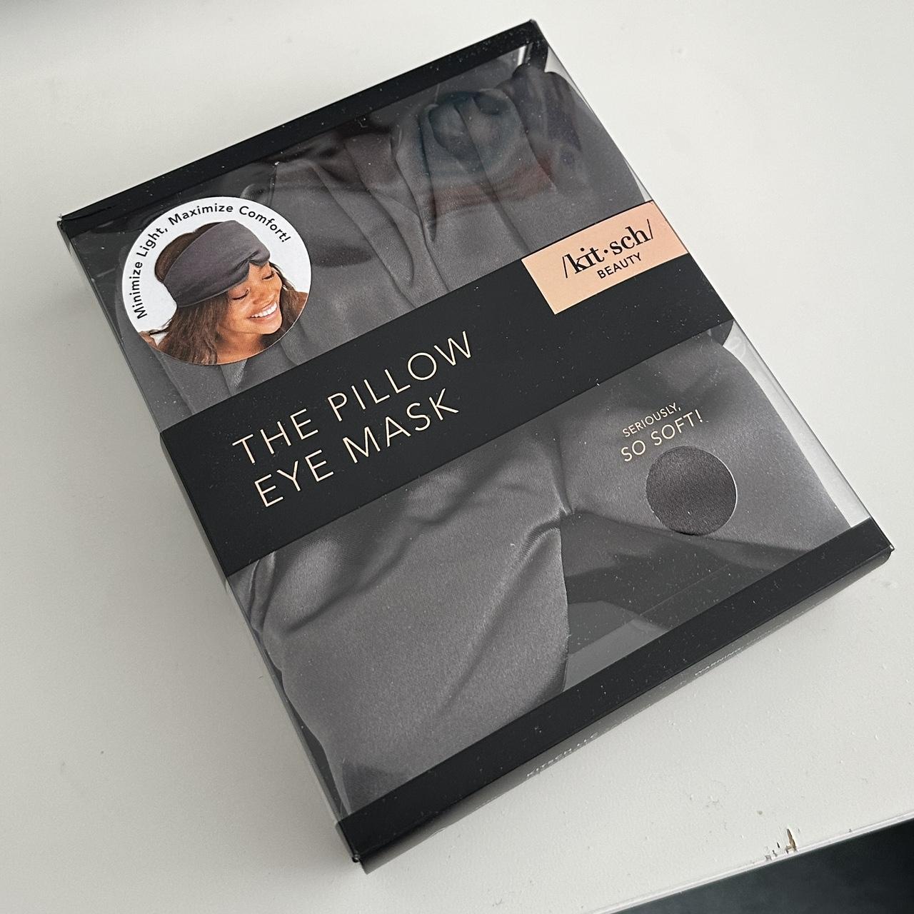 Kitsch Blackout Satin Sleeping Eye Mask • one... - Depop