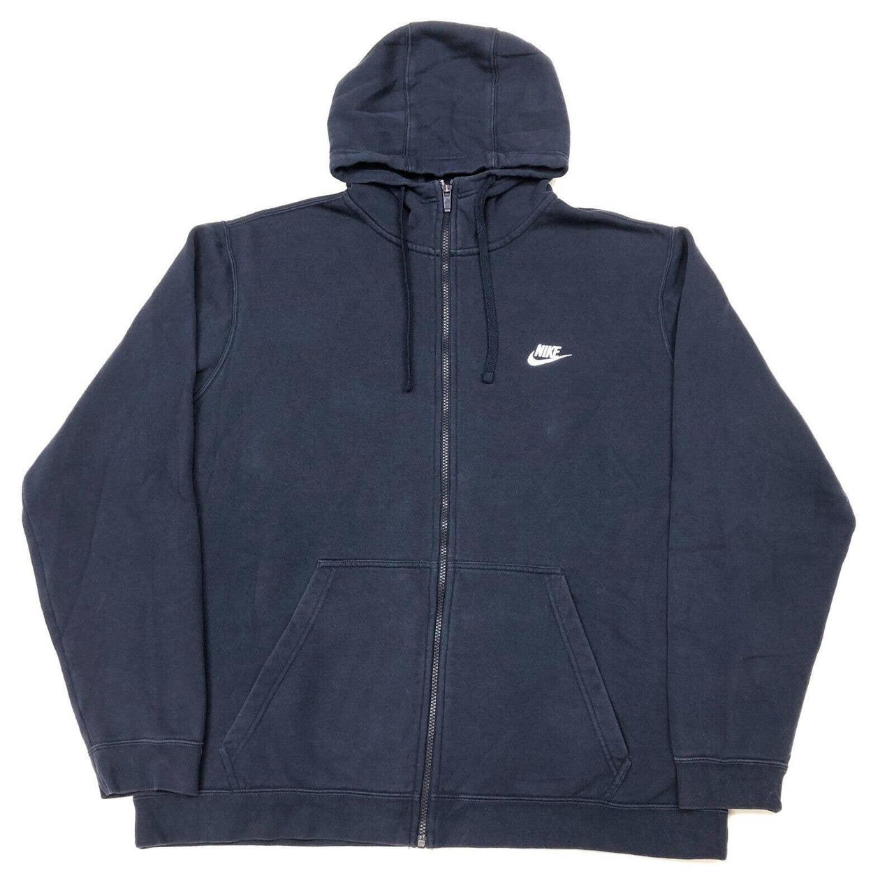 Nike Club Fleece Full Zip Longsleeve Mens Full Zip Depop