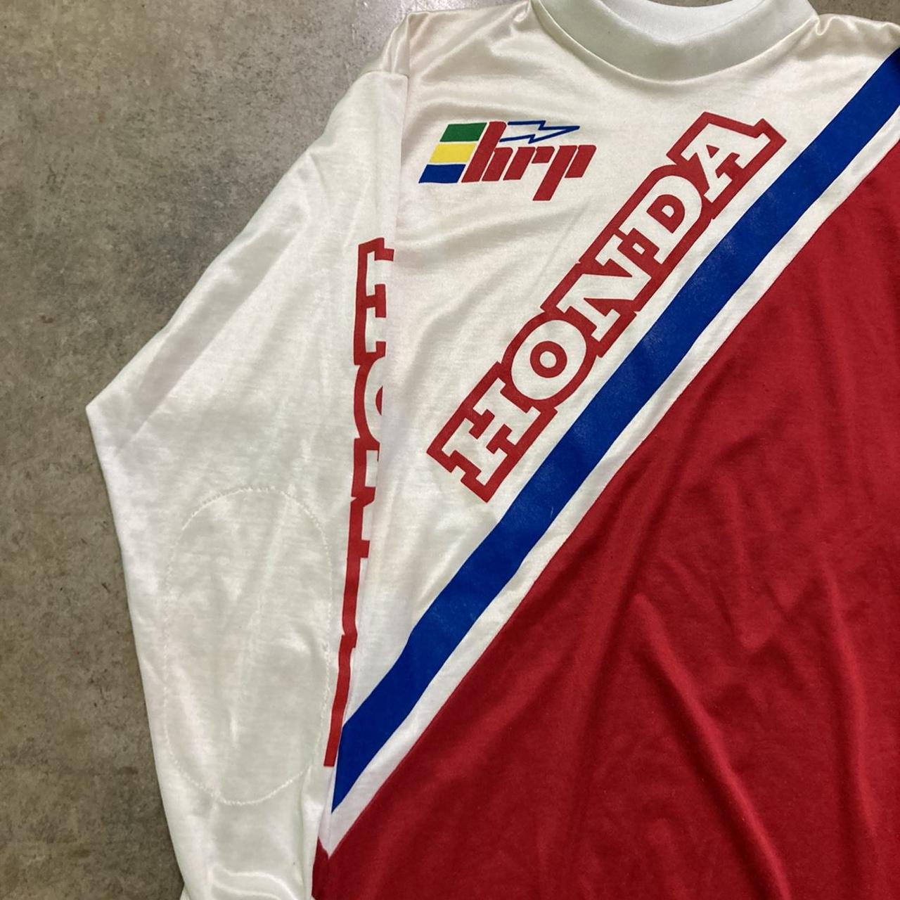 1980s Honda Racing jersey Cool one Pit to pit:... - Depop