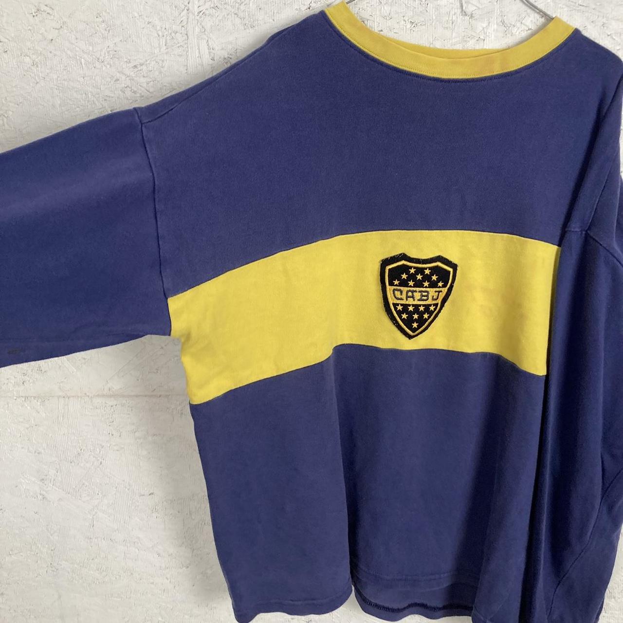 Vintage 1990s Boca junior crewneck sweater Has some... - Depop