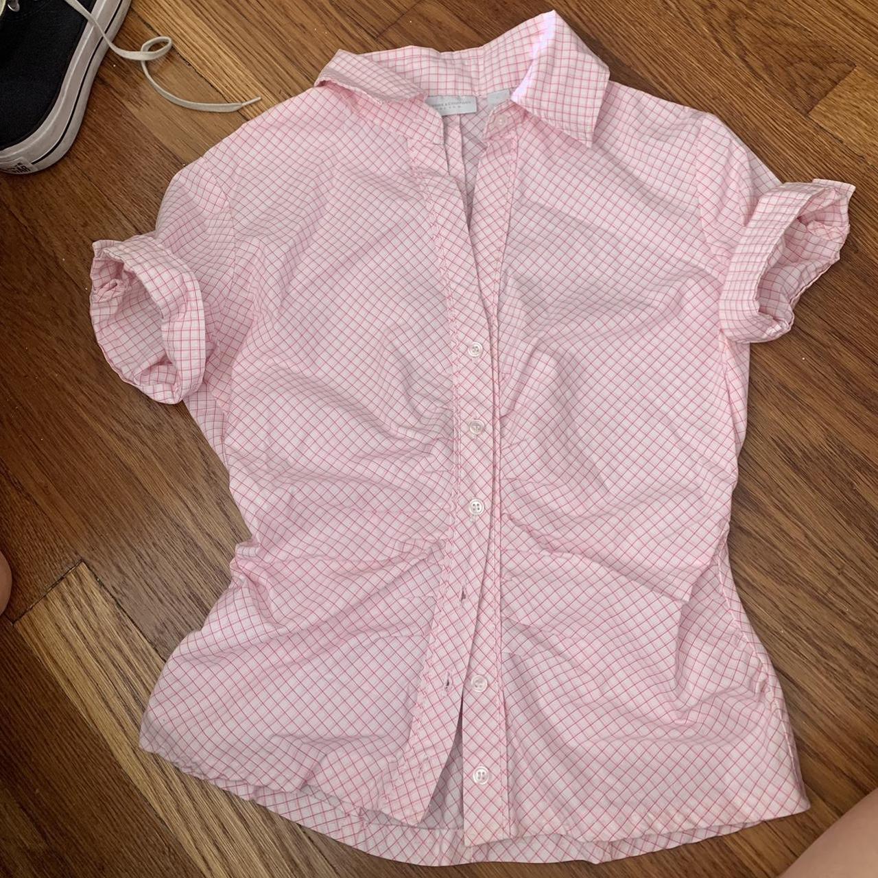 cute 2000s button up! love this top just don’t wear... - Depop