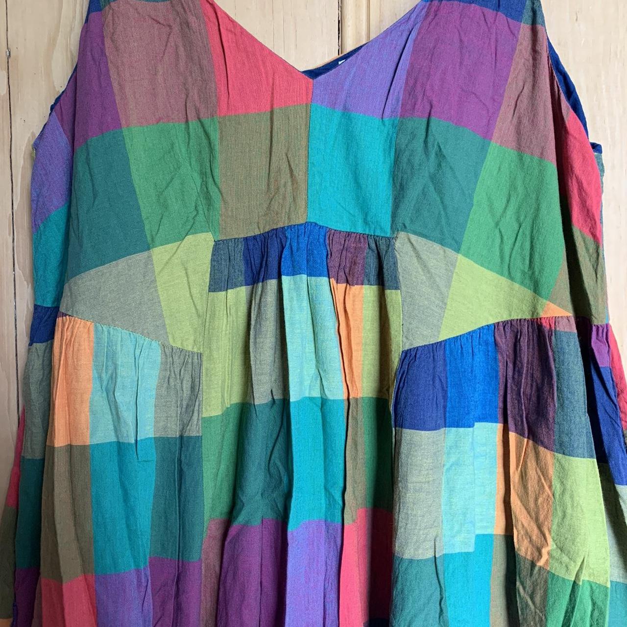 Gorman ‘checked in’ dress. Multicoloured checkered... - Depop