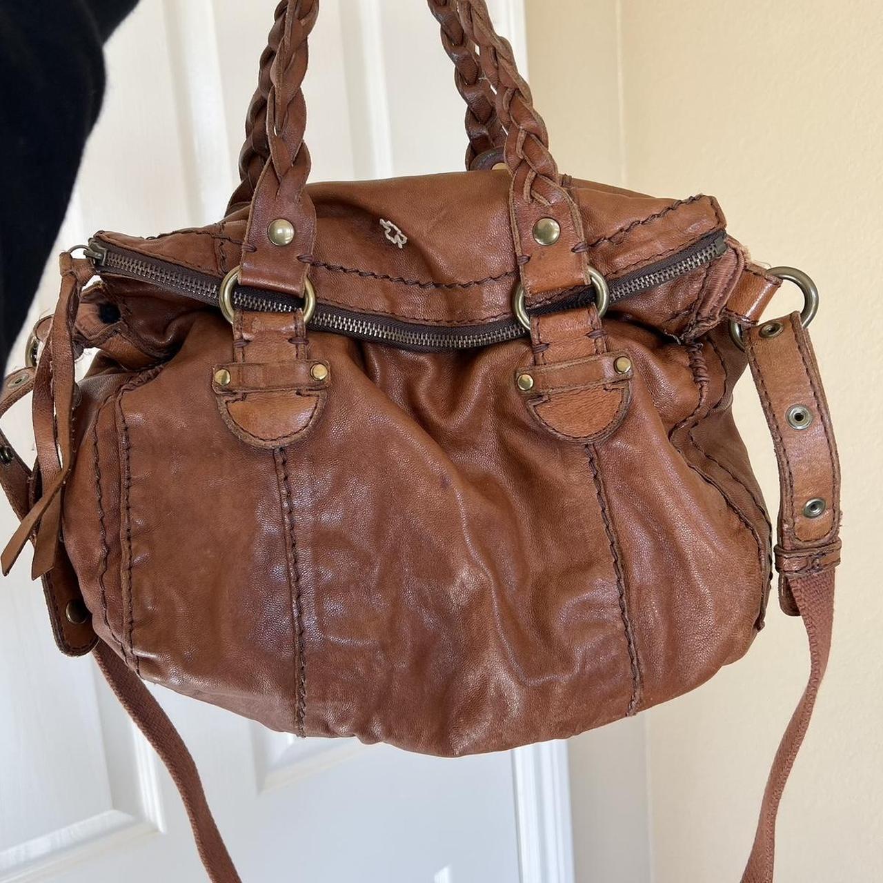 Lucky brand brown leather purse. No noticeable flaws - Depop