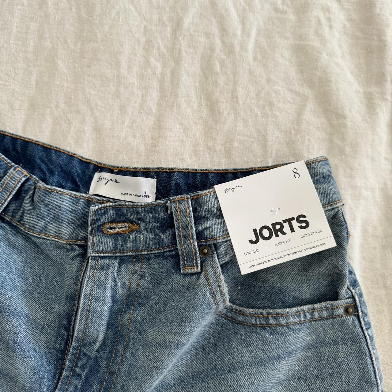 Supre jorts Tags on Size 8 - Depop