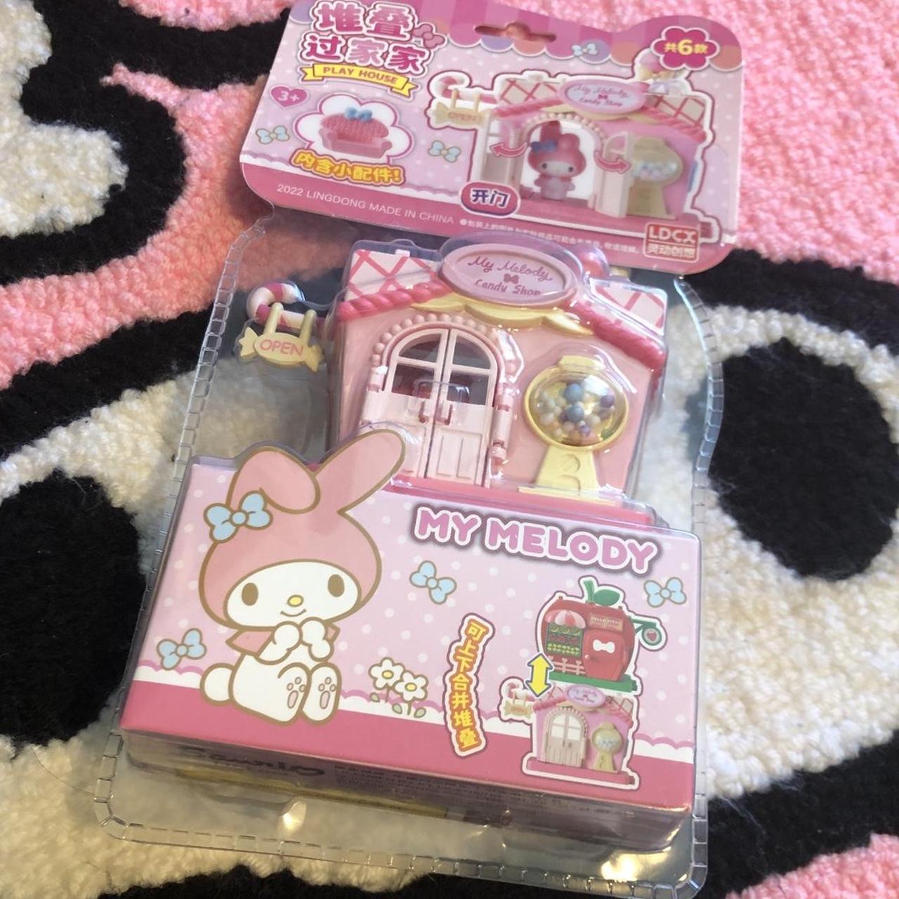 My Melody Candy Shop miniature playhouse set Brand... - Depop