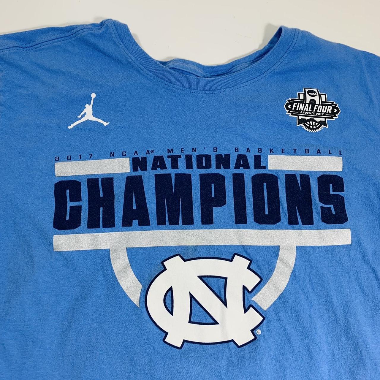 UNC Tar Heels 2017 Basketball Nation Champions... - Depop