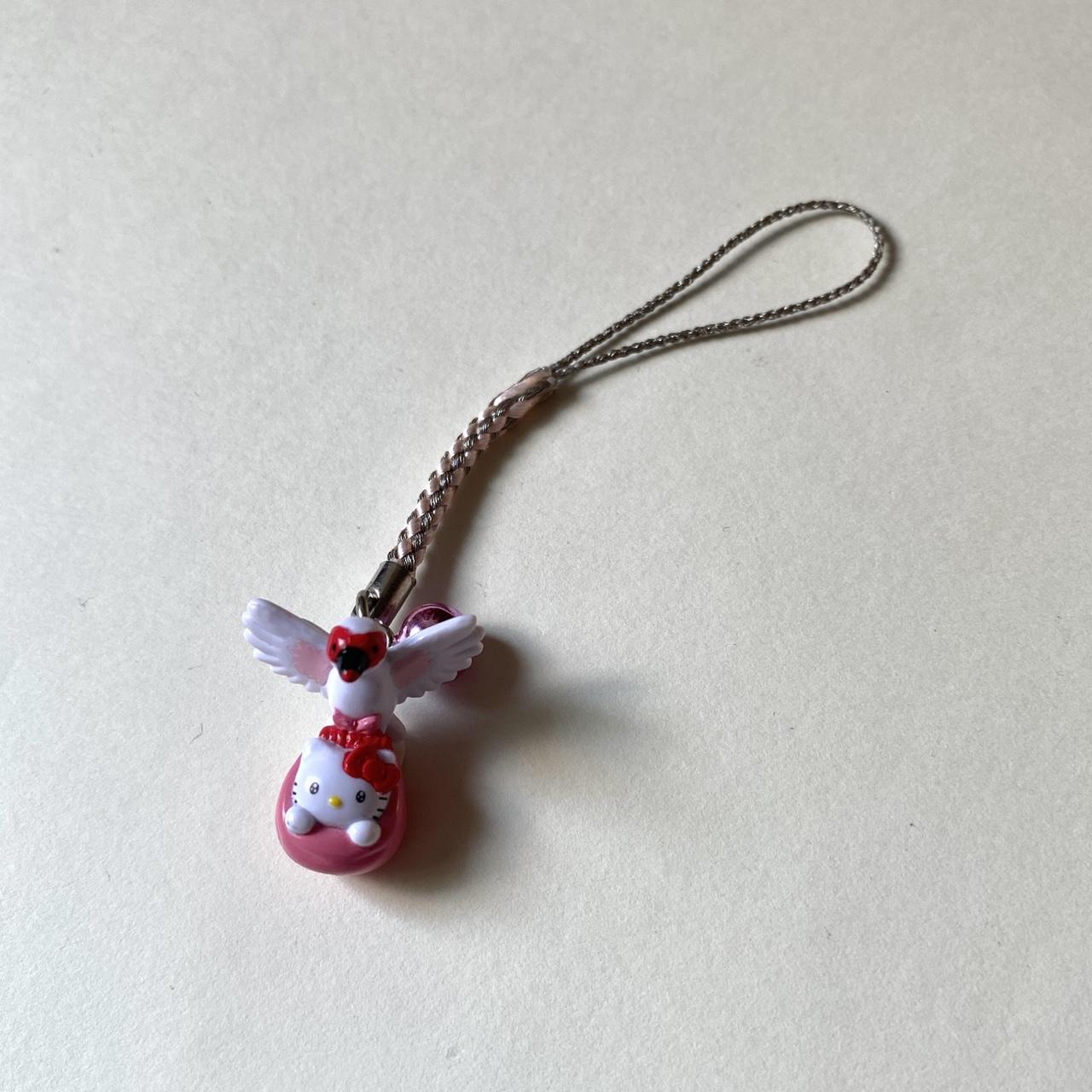 Hello Kitty stork Gotochi phone charm - made in... - Depop