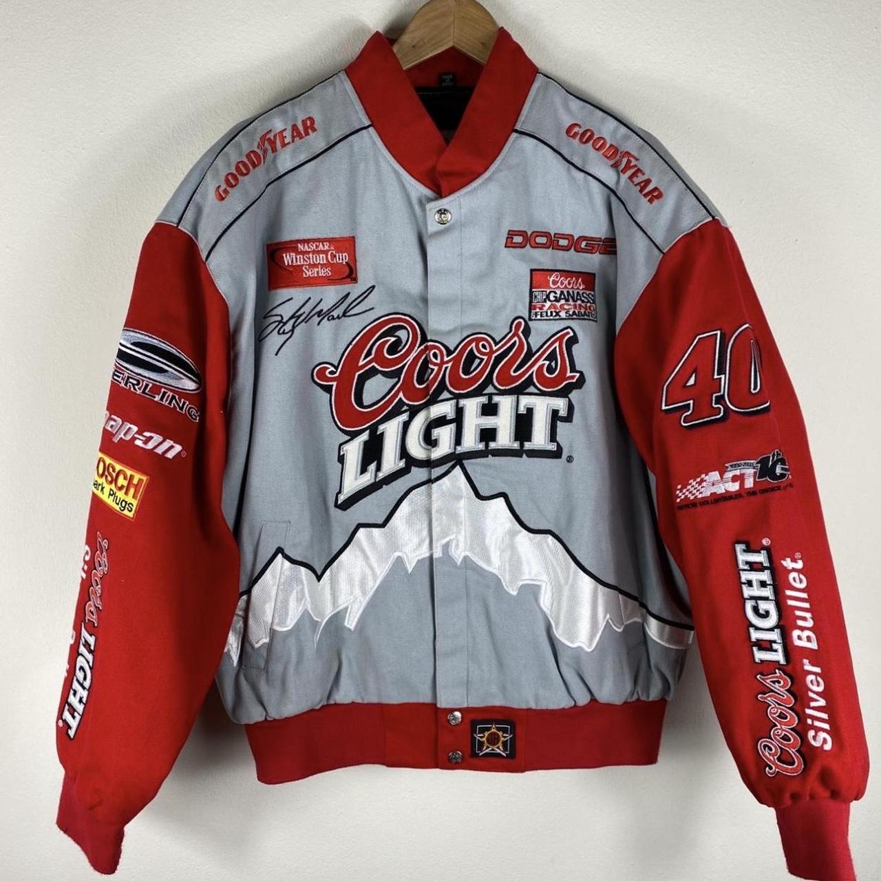 Coors Light Racing jacket - this jacket is... - Depop