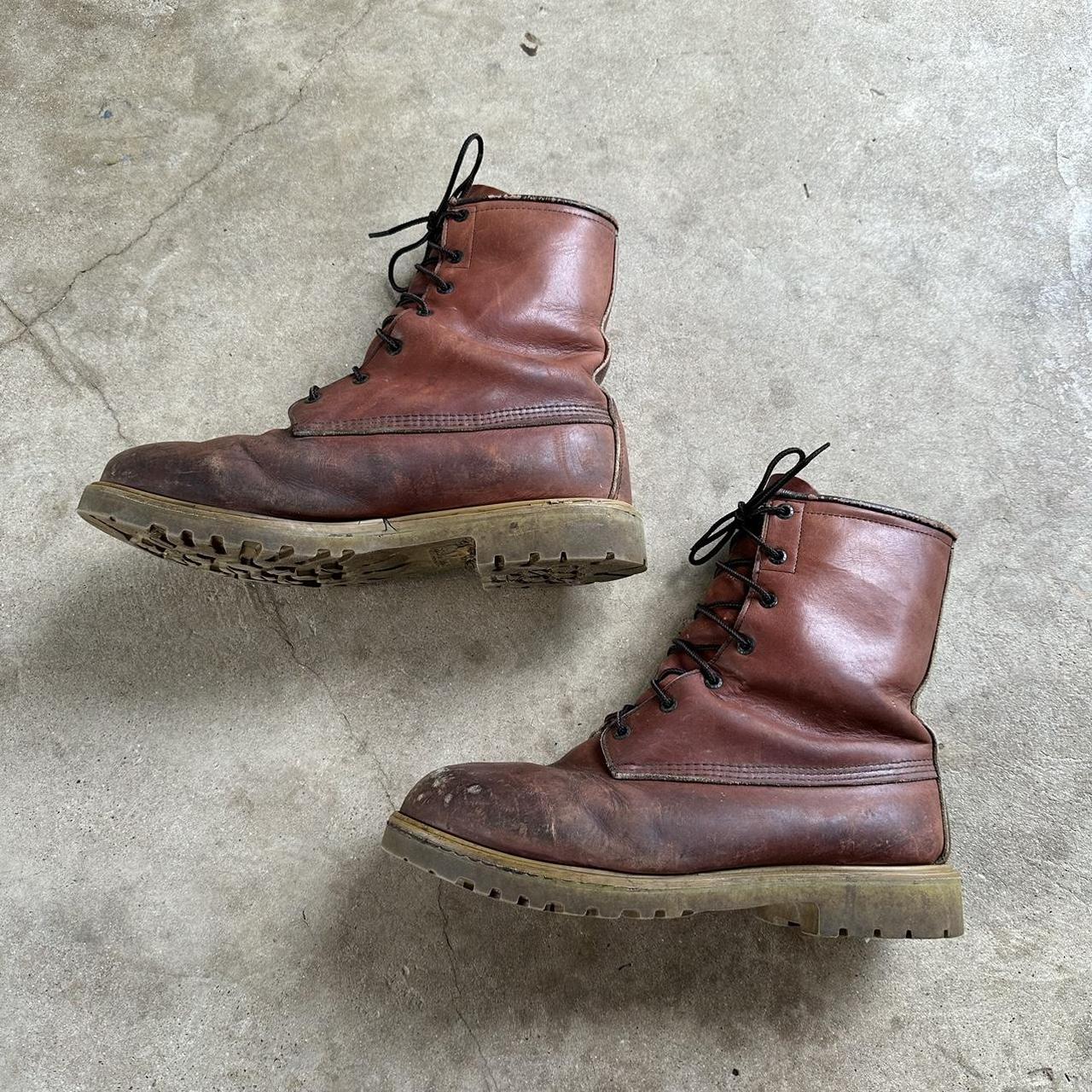Vintage Red Wing Boots Model 26042 USA Made Sz 10 H... - Depop