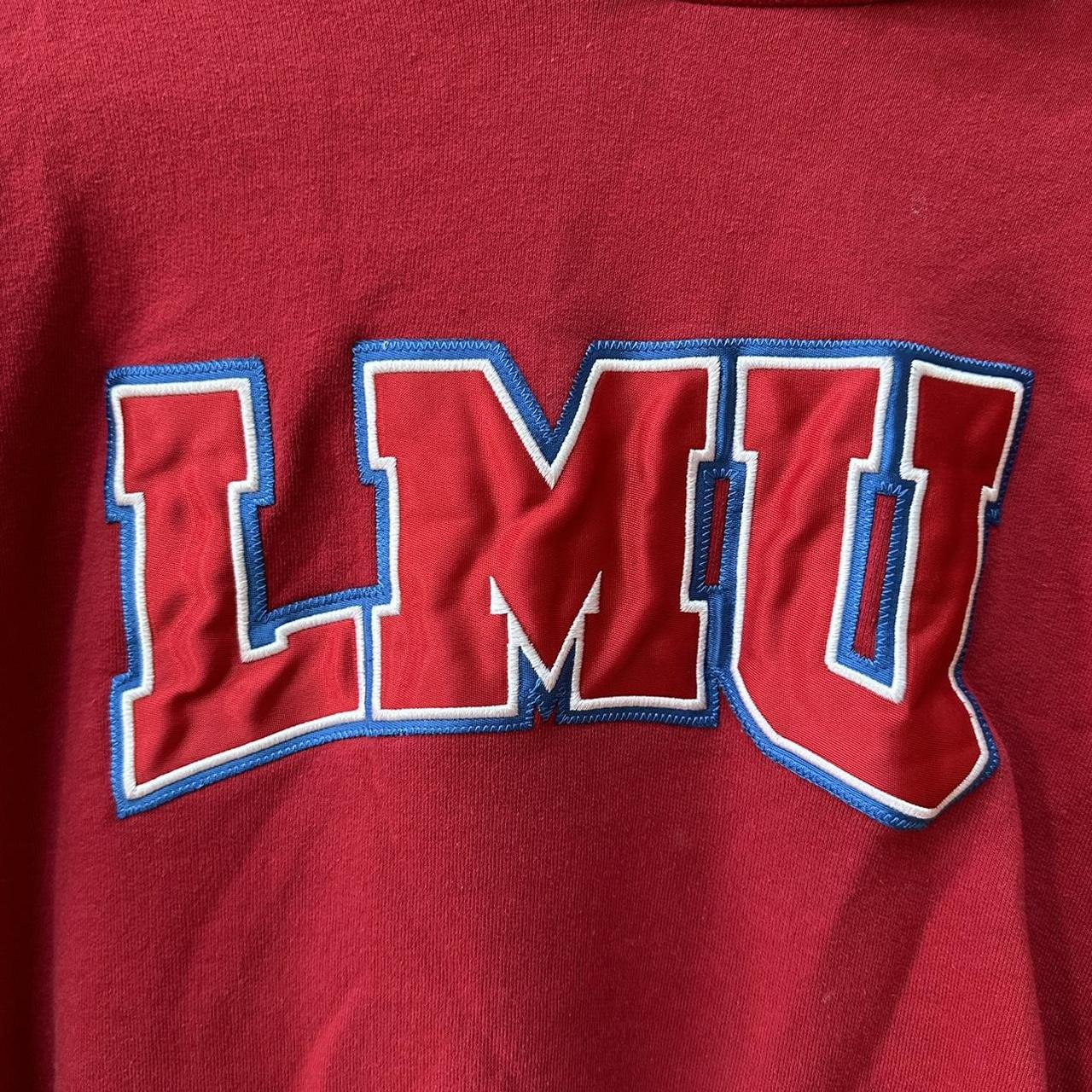 Champion LMU hoodie Worn frequently, excellent... - Depop