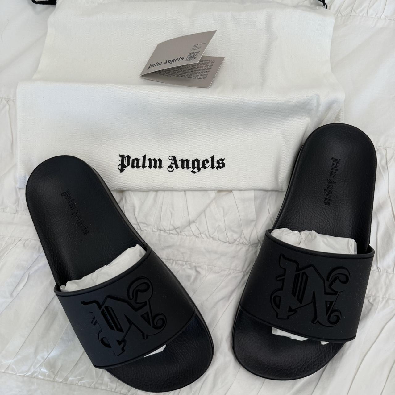 Brand new Palm Angels women’s slides! #palmangels... - Depop
