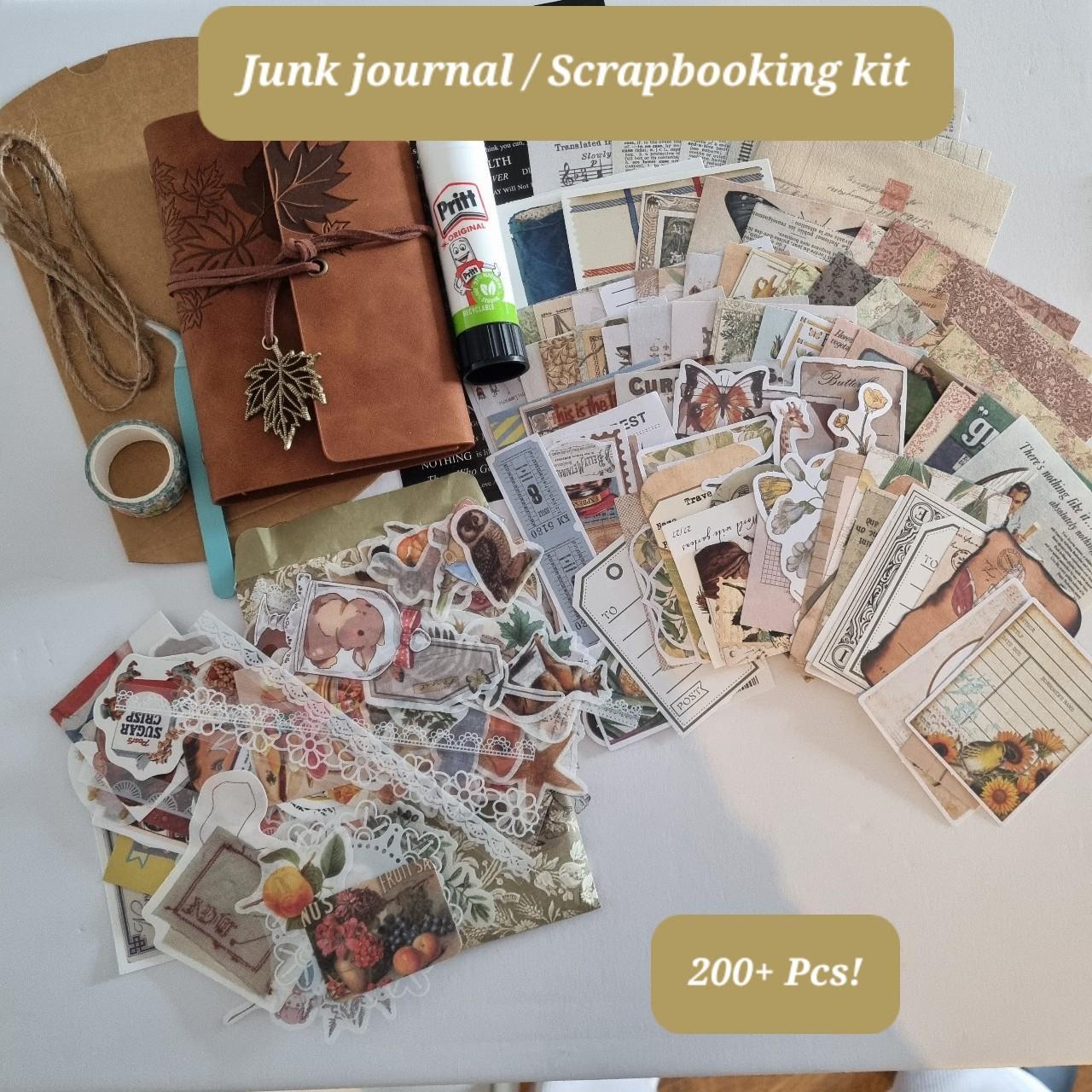 🤎 Junk journal / scrapbooking starter kit 🤎 Perfect... - Depop