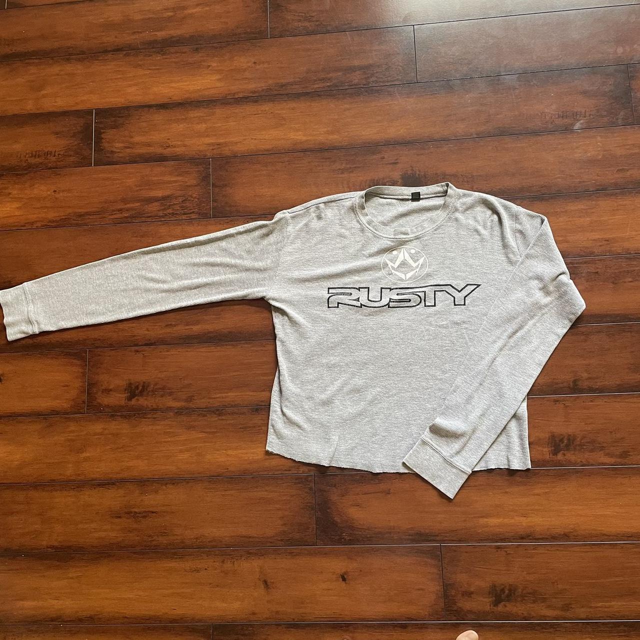 Rusty Men's Grey Shirt | Depop