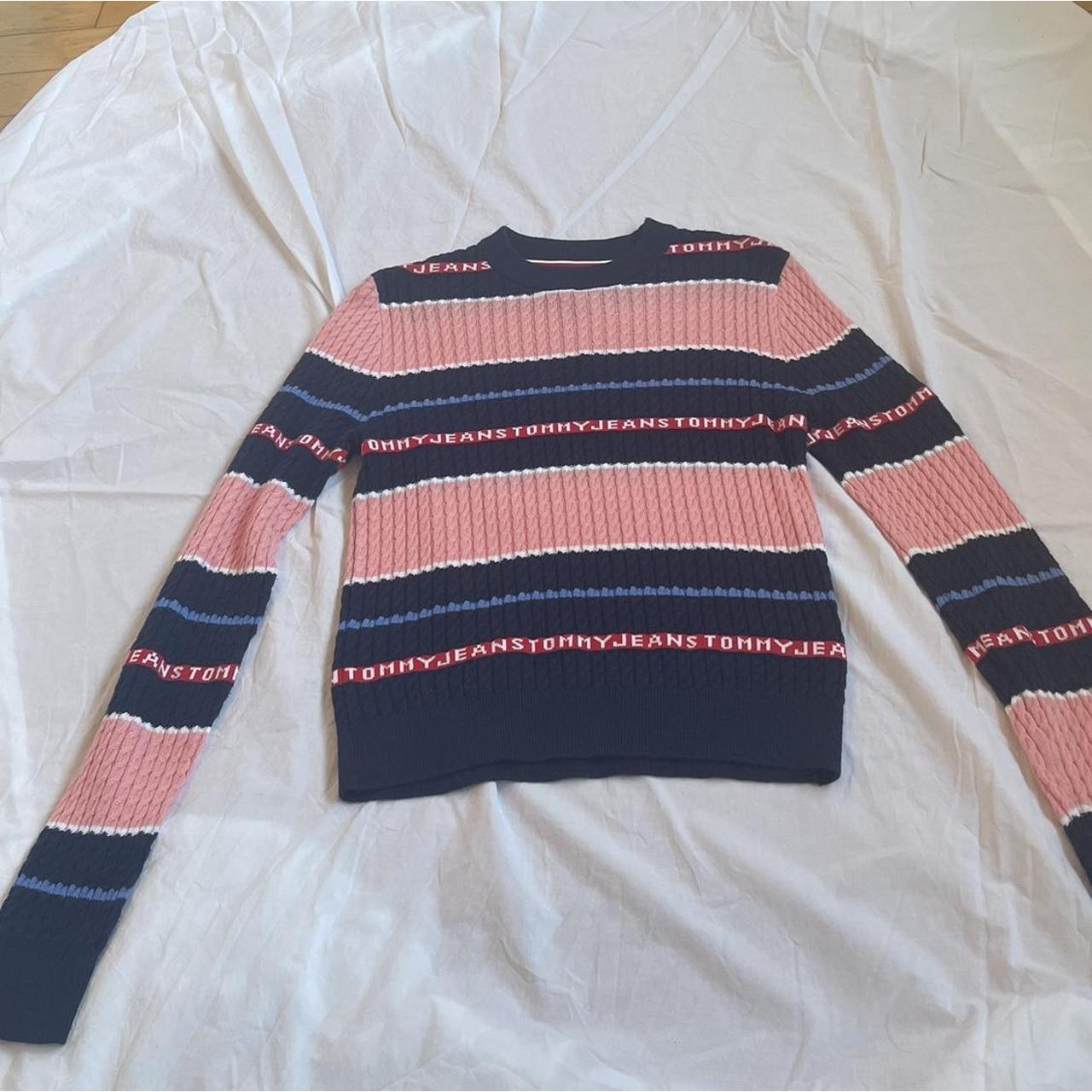 TOMMY HILFIGER Tommy jeans jumper, super cute just a... - Depop