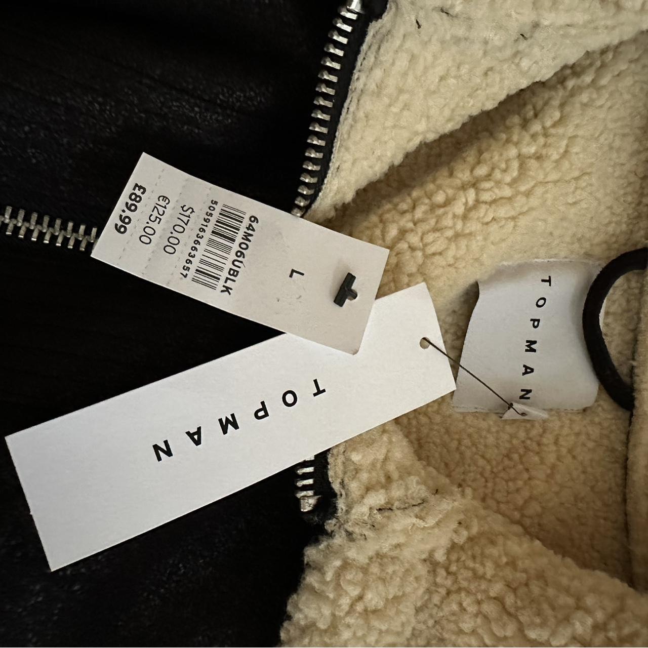 Brand new with tags never worn aviator jacket.... - Depop