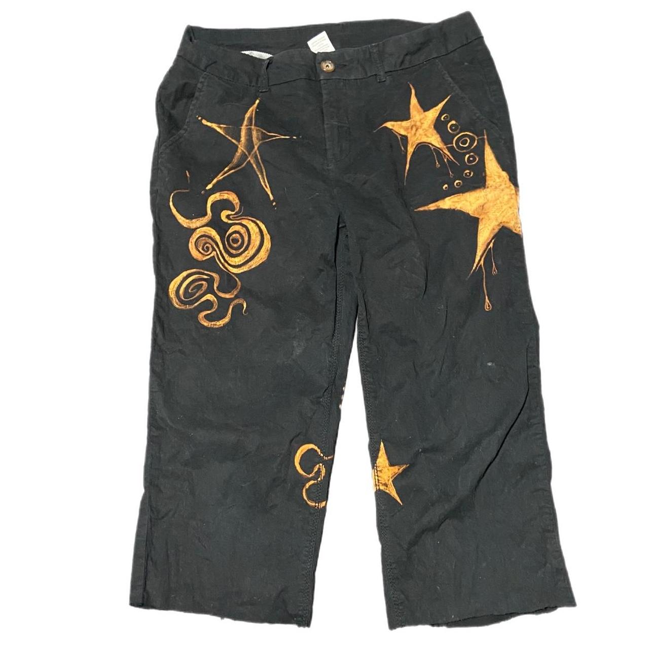 Custom star pants! 💫 Hectic, oversized pants... - Depop