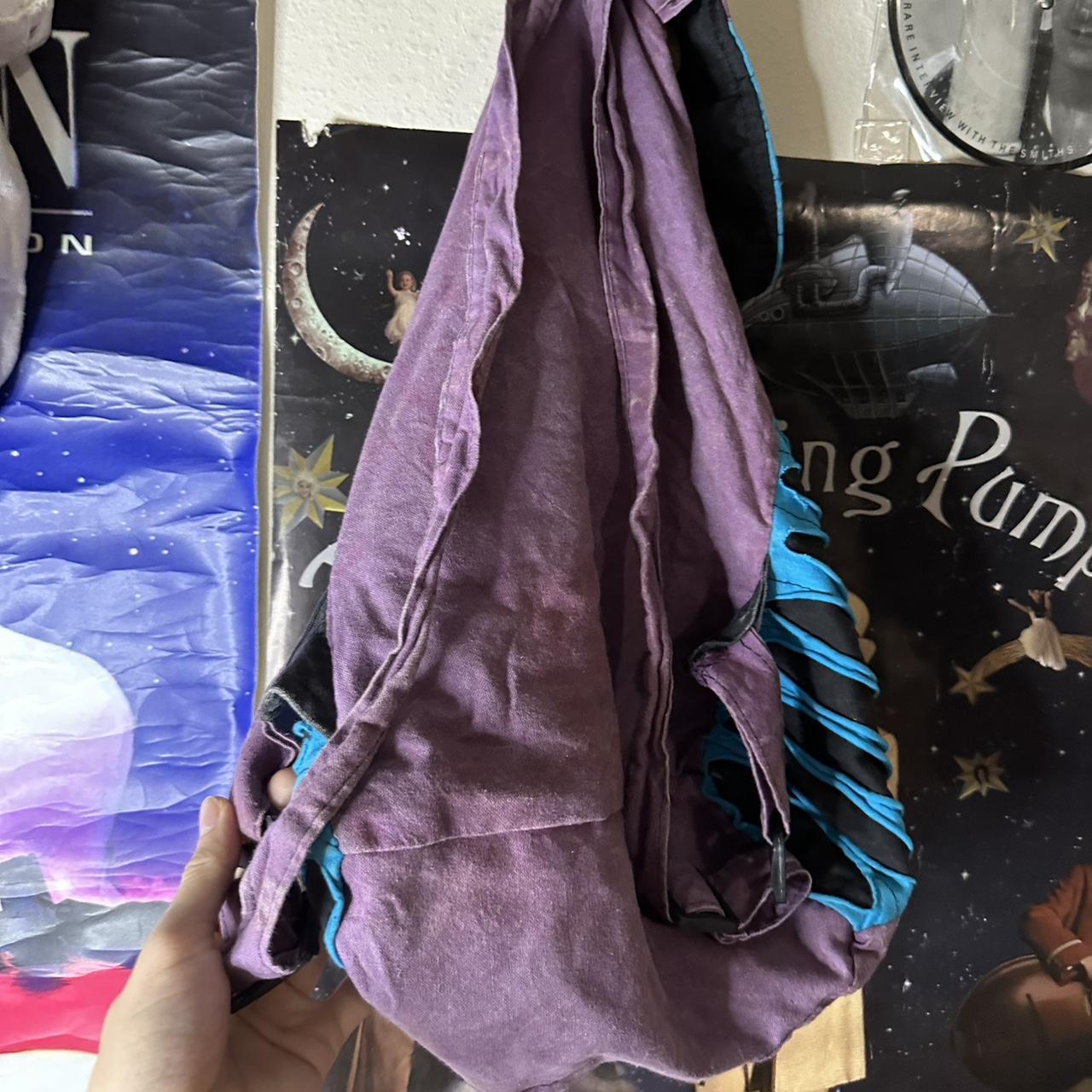 Vintage Y2K Colorful Hippie Boho Backpack #y2k... - Depop