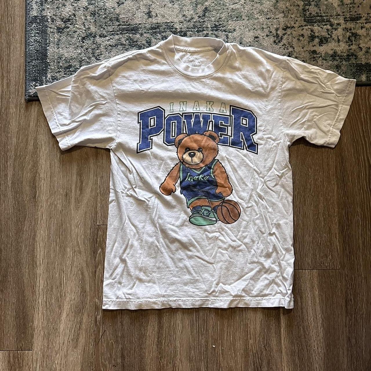 Inaka Power Bear Gym shirt 9/10 Condition Free... - Depop