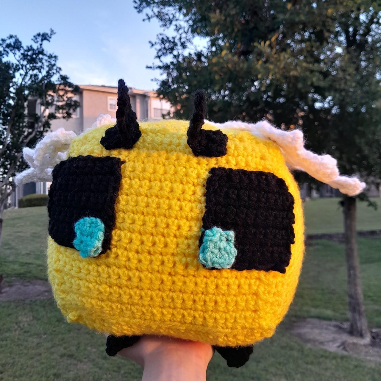 Minecraft Bee Plushie (L) Regular pricing on these... - Depop