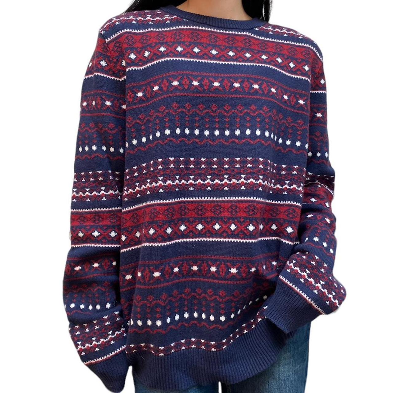 merona sweater 77%cotton 16%nylon 7%wool - Depop