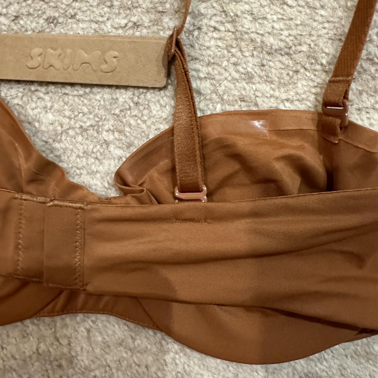 Skims smoothing strapless bra Brand new 34A... - Depop