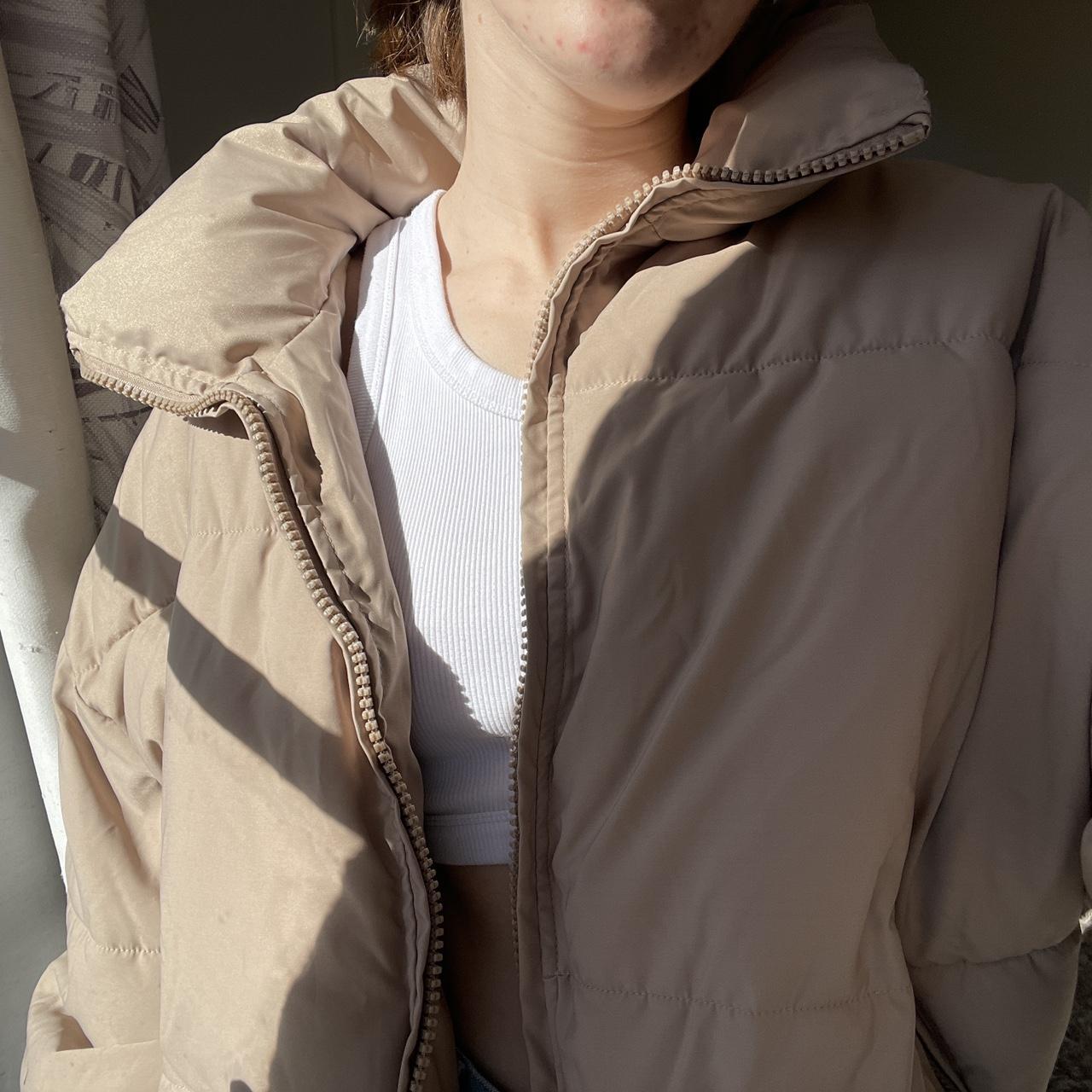 SHEIN Women's Brown and Tan Jacket | Depop