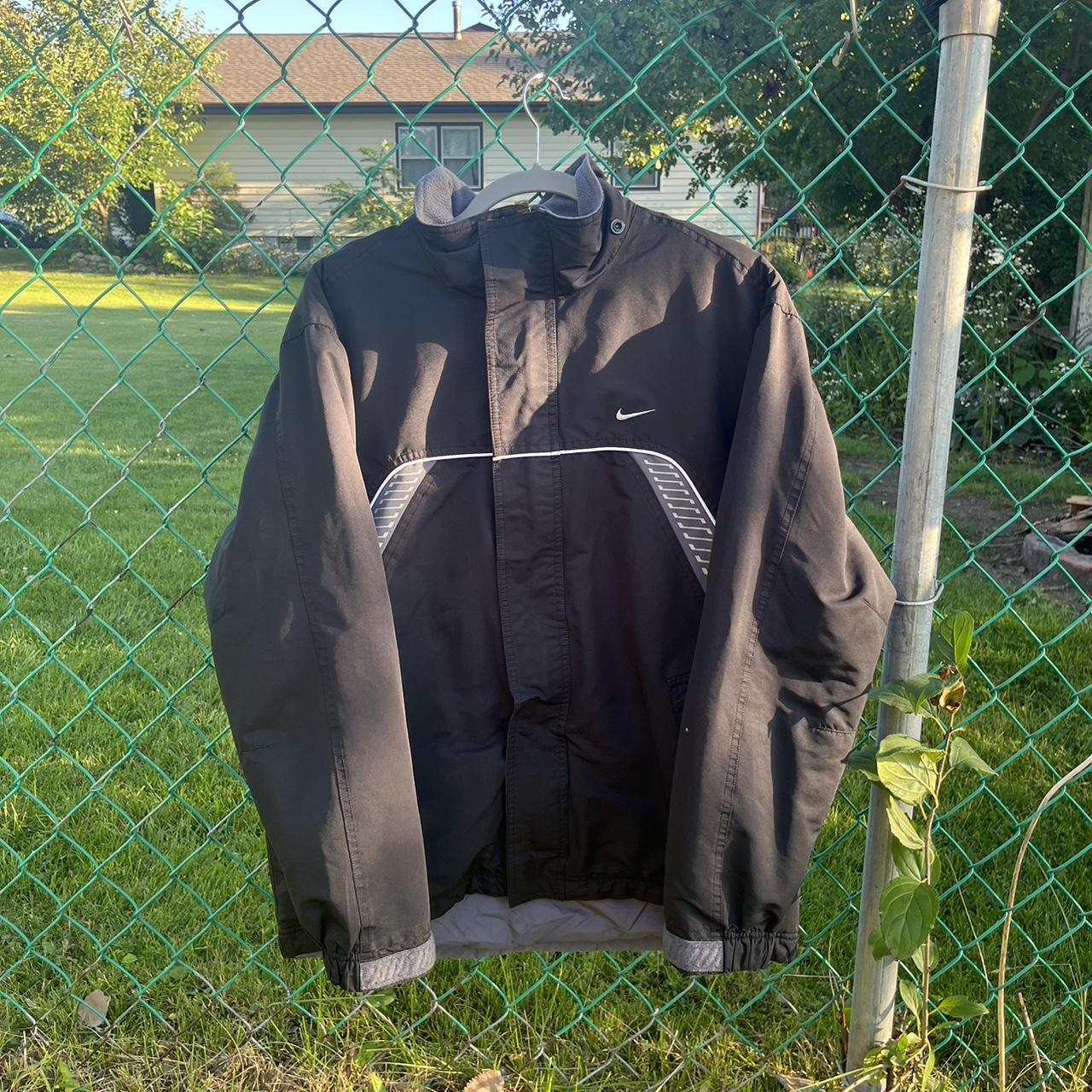Heavy duty Vintage Nike jacket for sale. Jacket is... - Depop