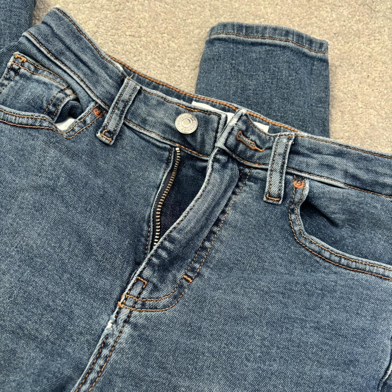 Topshop Blue Jamie Jeans W25 L28 | UK Size... - Depop