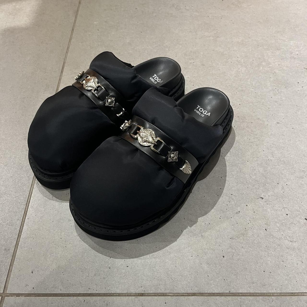 Toga Virilis Mules with hardware details. Brand... - Depop