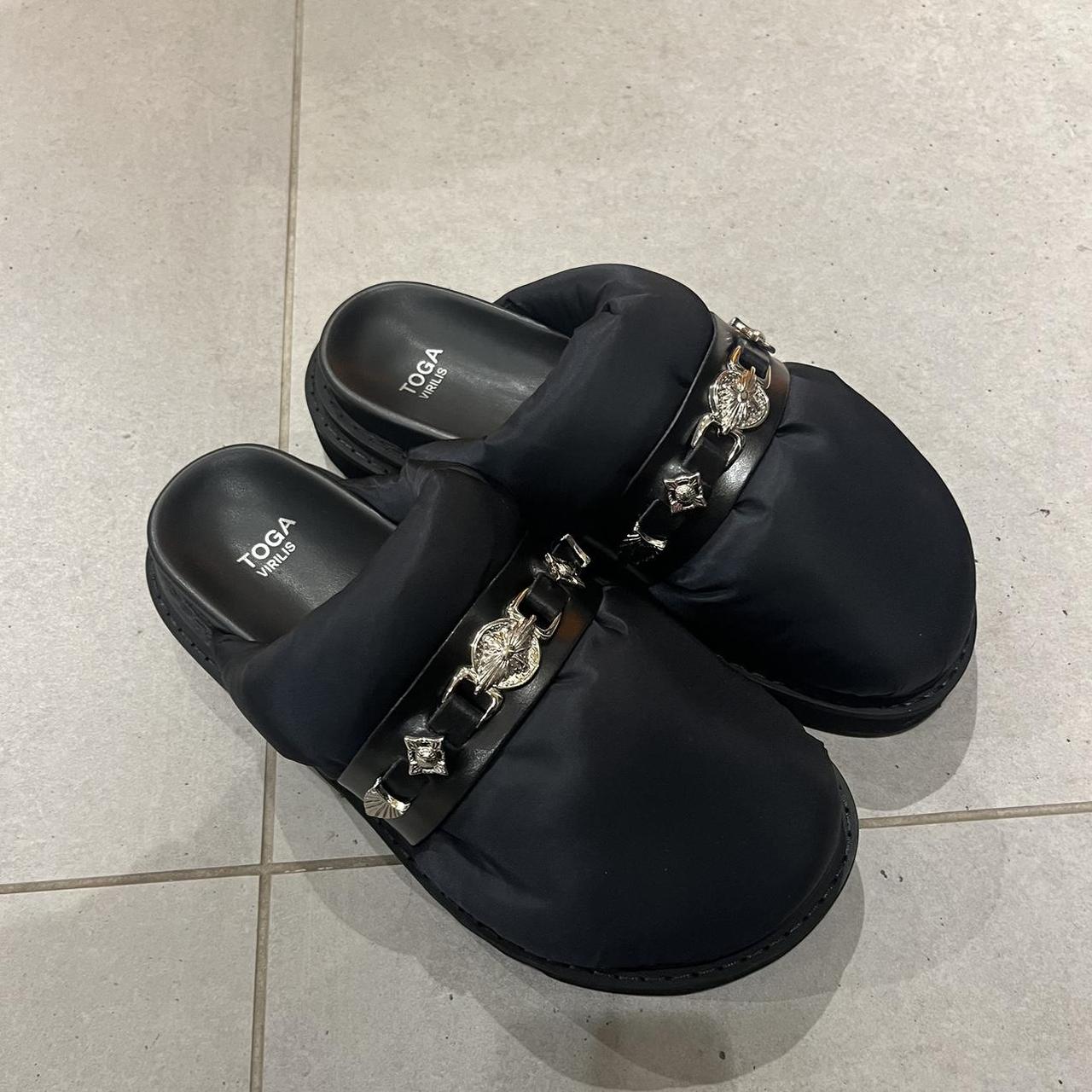 Toga Virilis Mules with hardware details. Brand... - Depop