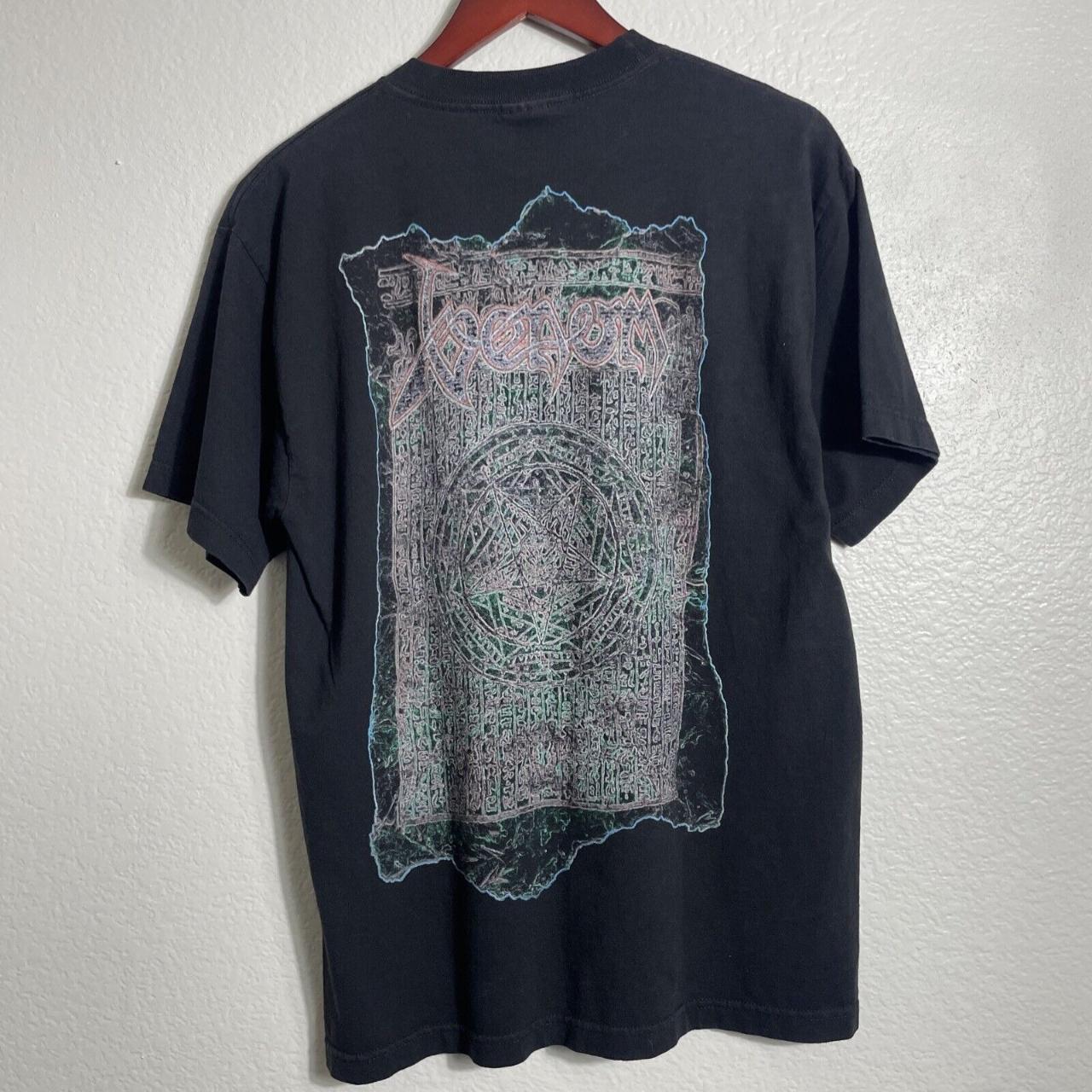 Vintage Venom Band T Shirt Thrash Death Metal Rock... - Depop
