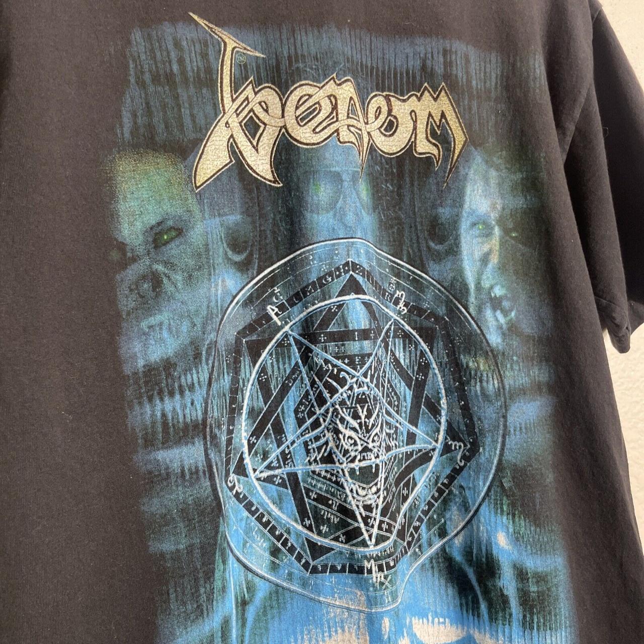 Vintage Venom Band T Shirt Thrash Death Metal Rock... - Depop