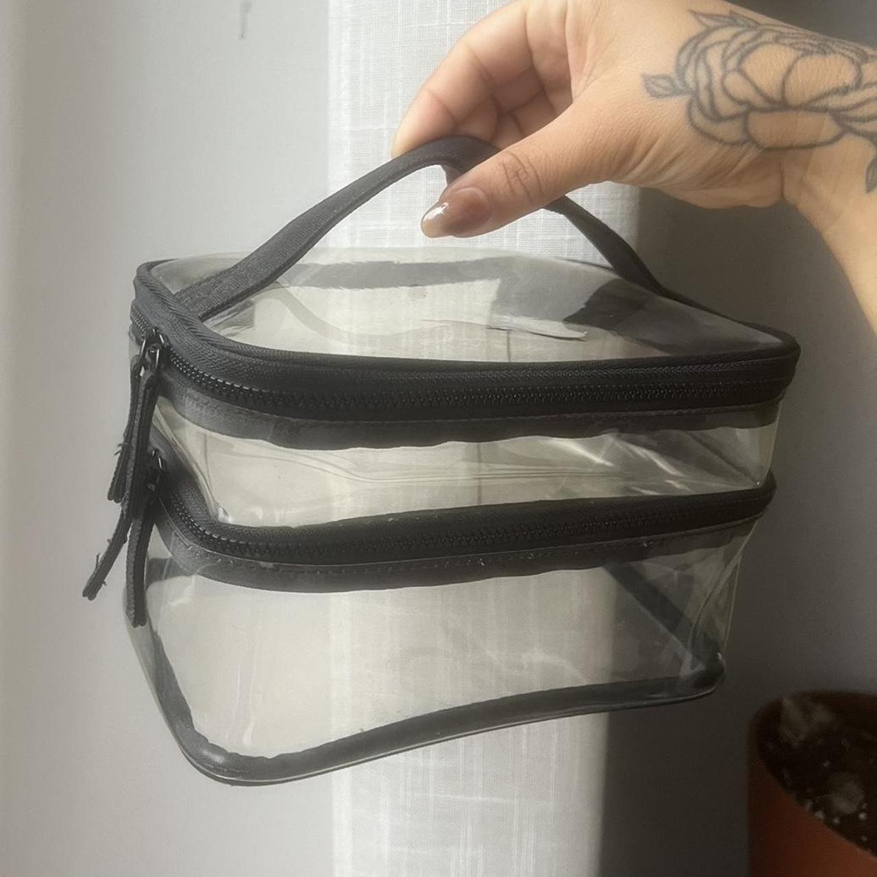 PVC Makeup Bag Super cute transparent makeup pouch... - Depop