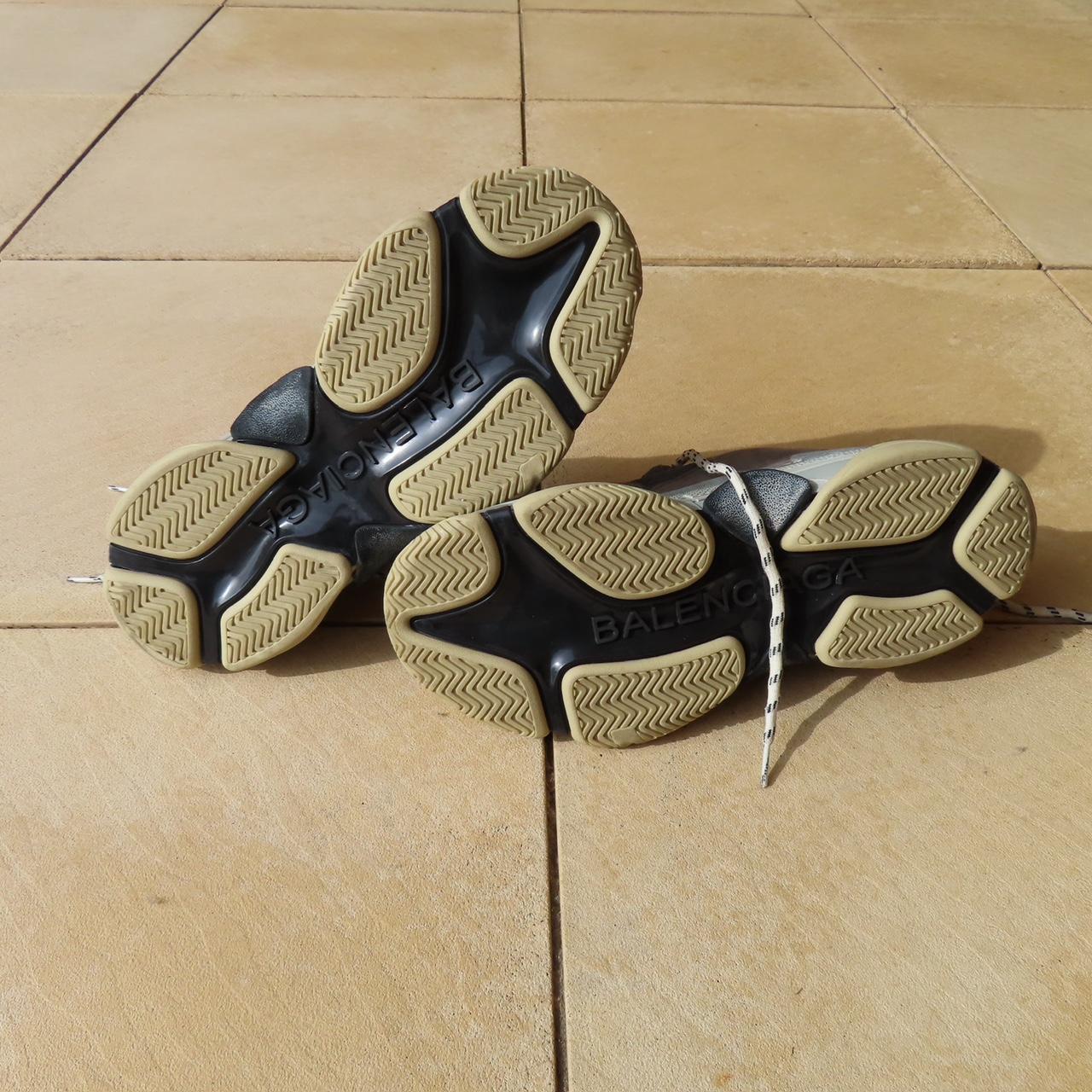 Balenci grey triple S sneakers (assumed reps) Eu44 - Depop