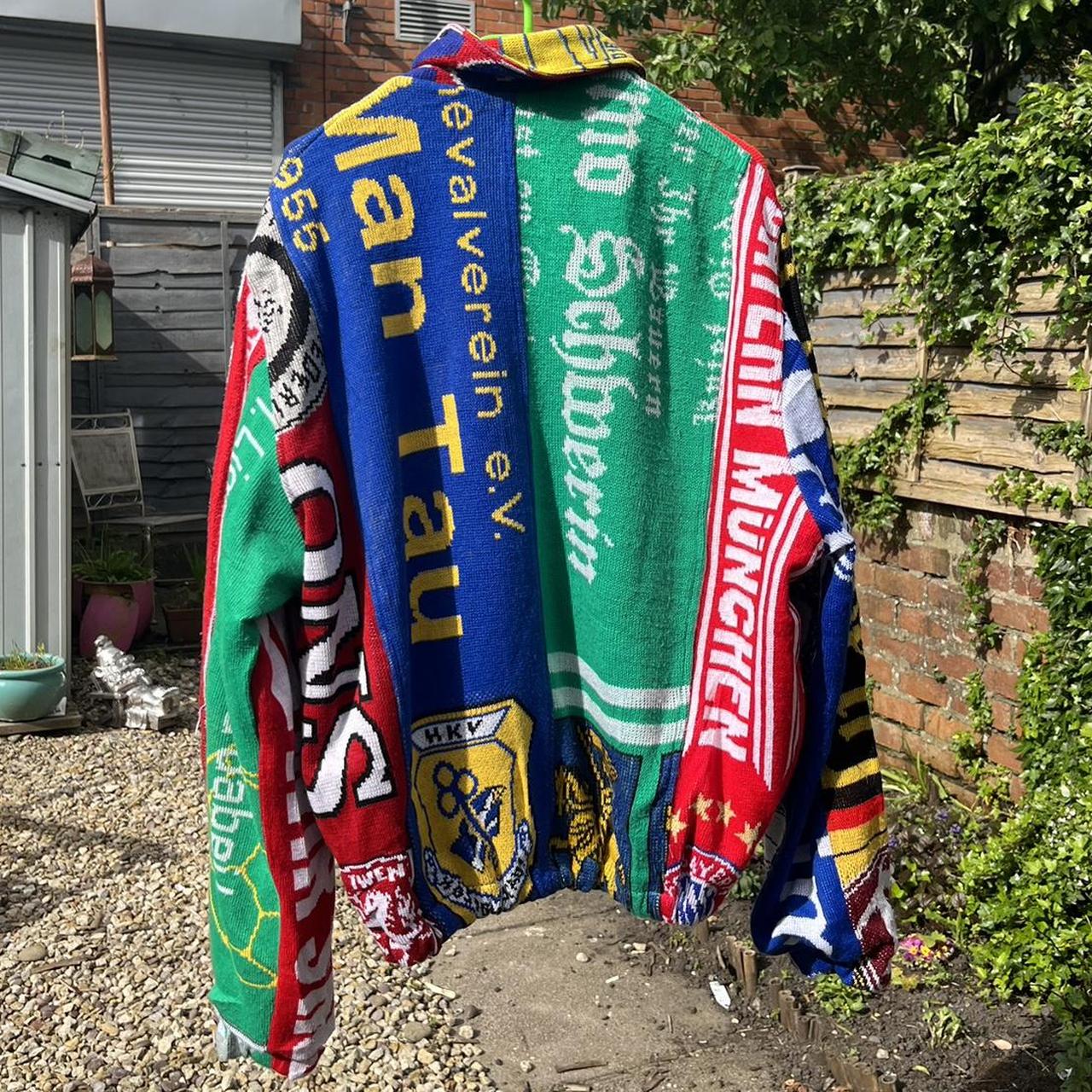 German Flag Reworked Jacket Size XXL Multiple... - Depop