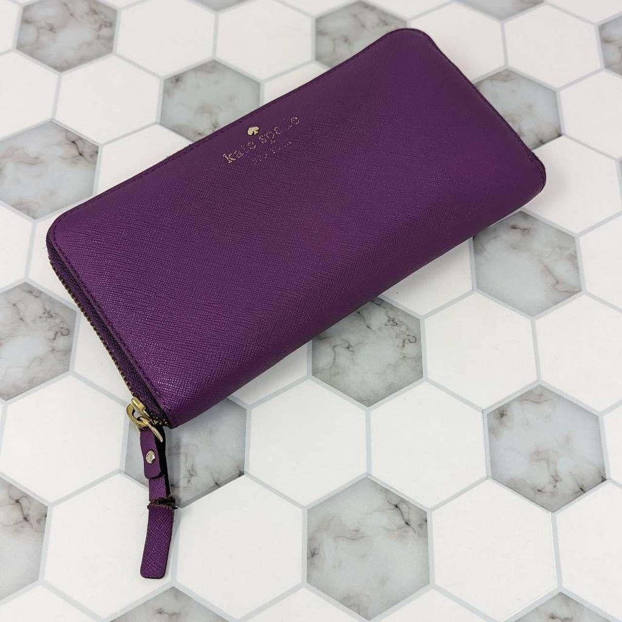 Kate Spade Zip Clutch Wallet Large... - Depop