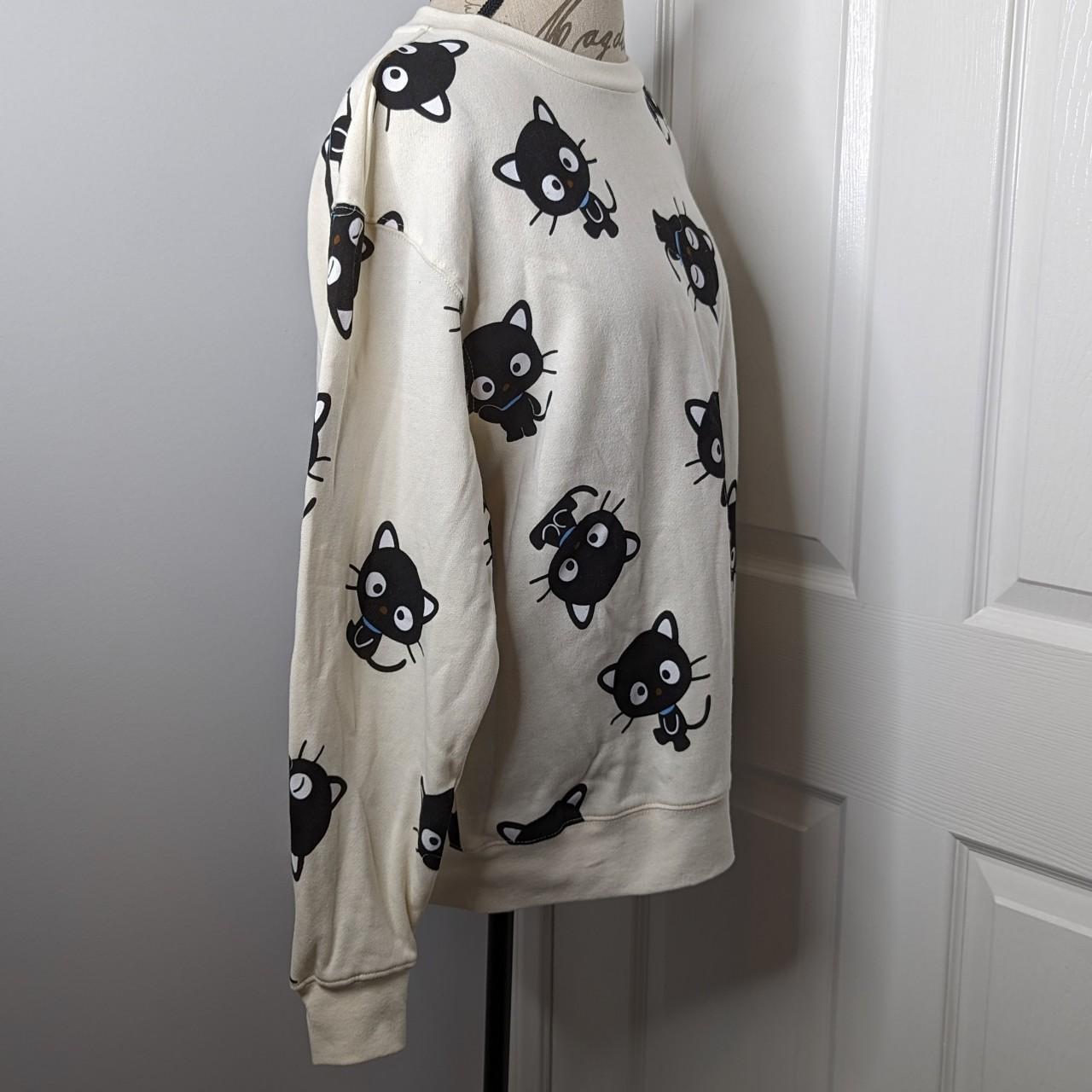 Chococat Sweater M Size: M Flat Lay Measurements:... - Depop