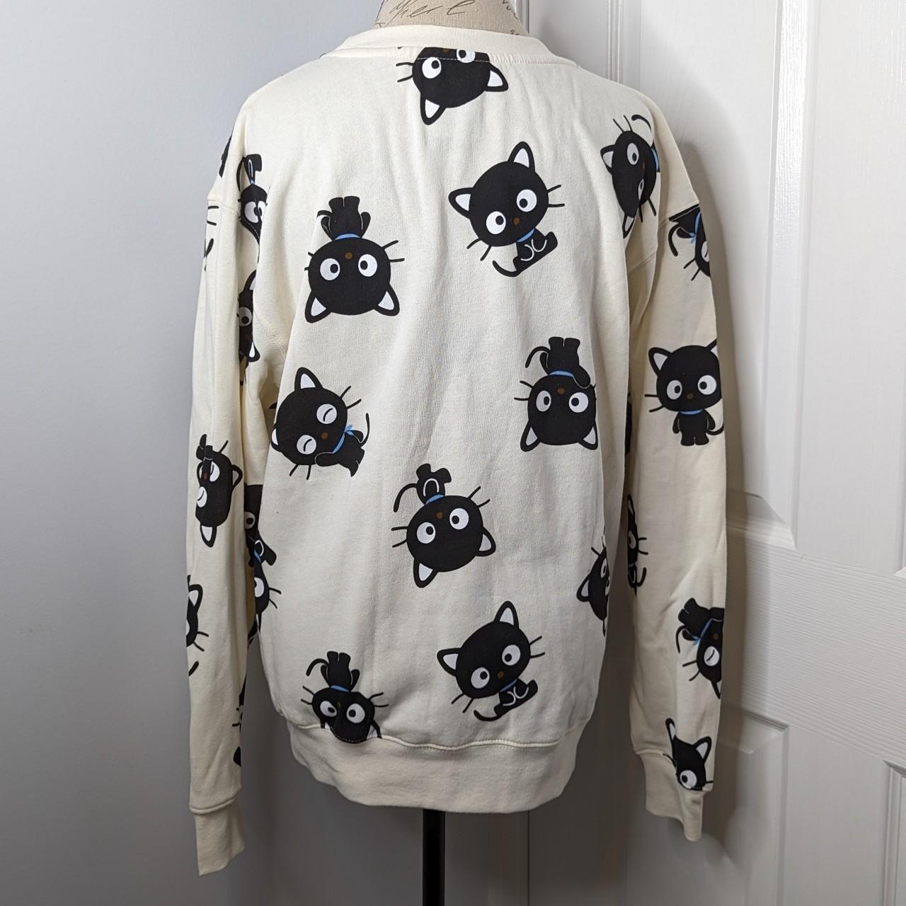 Chococat Sweater M Size: M Flat Lay Measurements:... - Depop