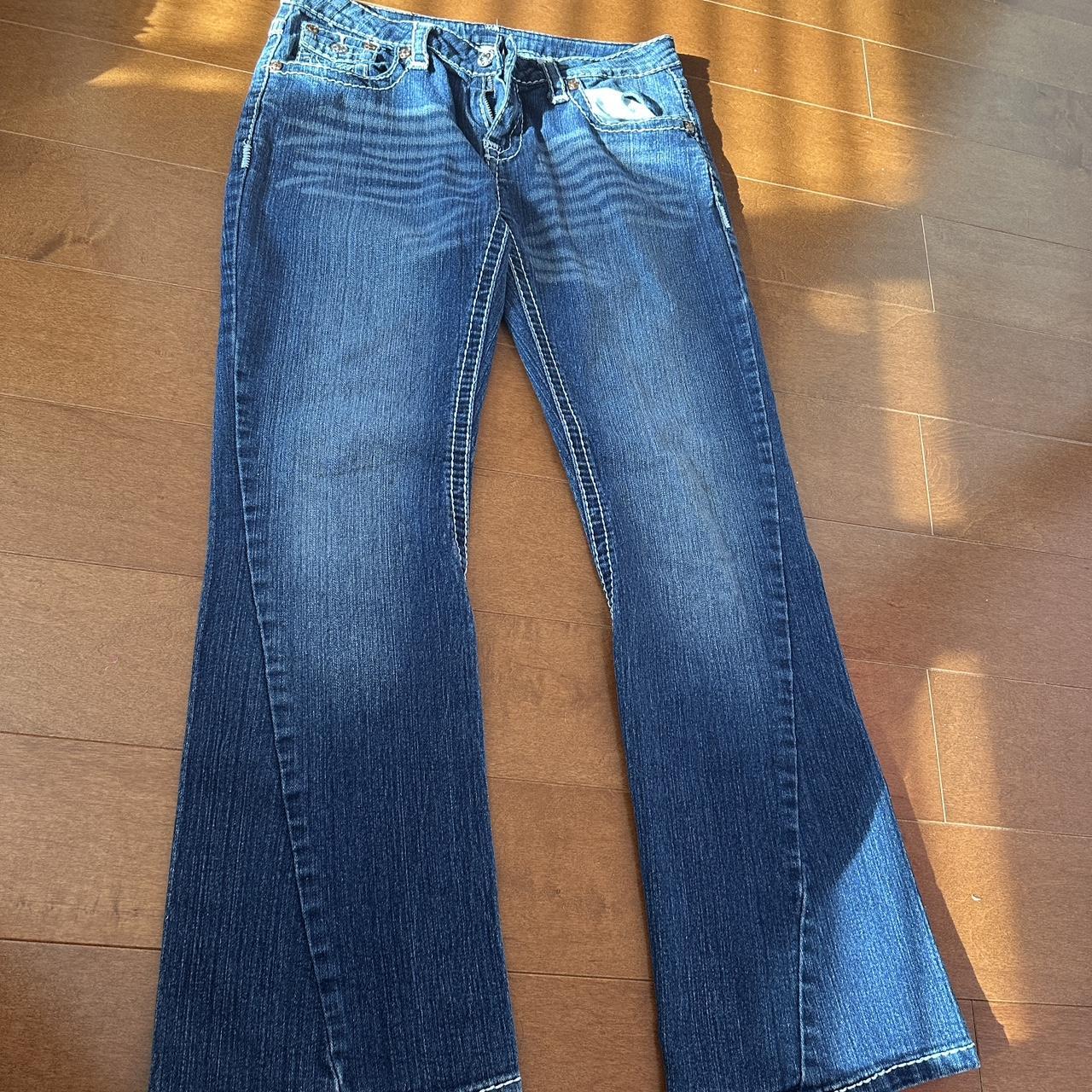 vintage y2k joey true religion jeans. no... | Depop
