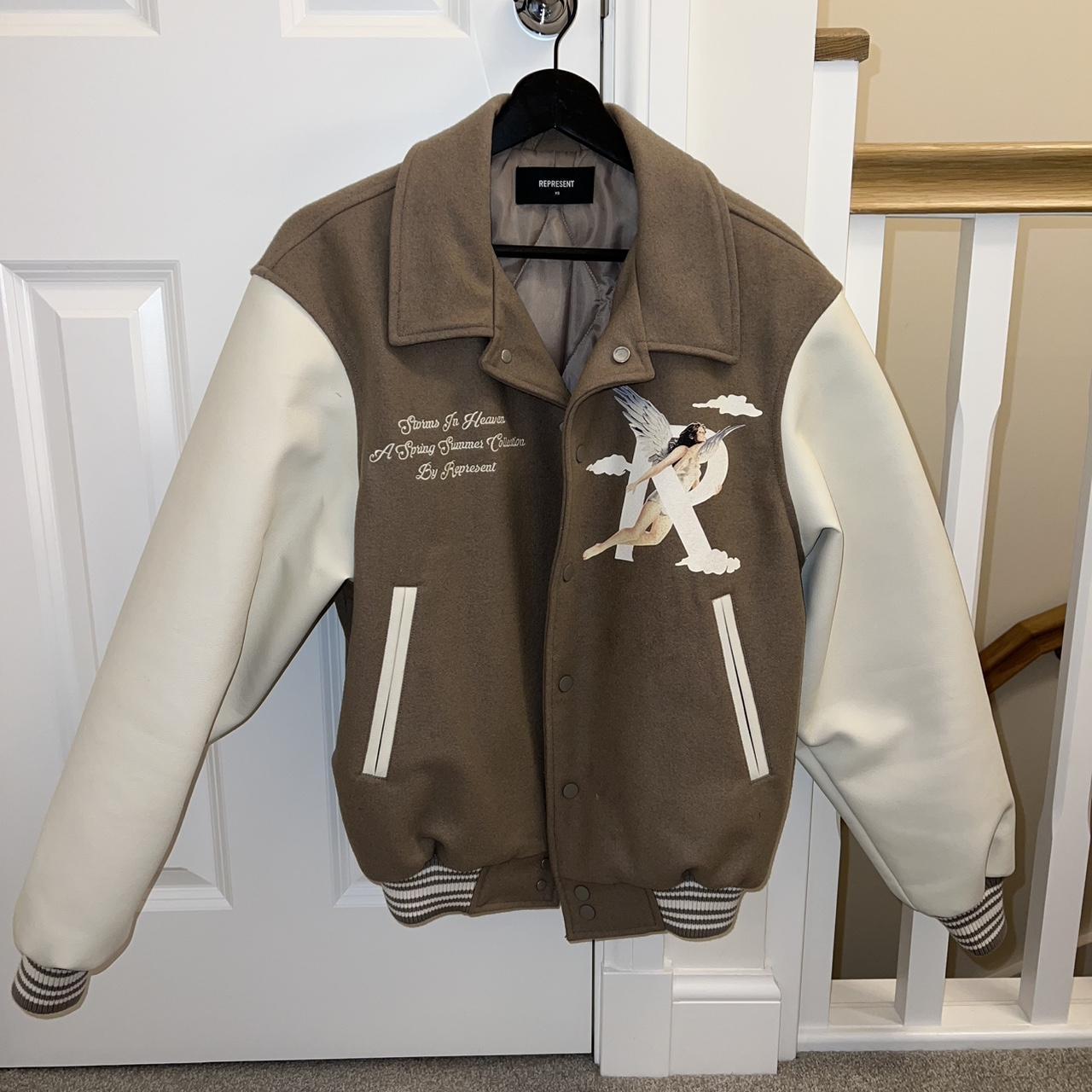 Represent Varsity Jacket Size: XS • fits small... | Depop