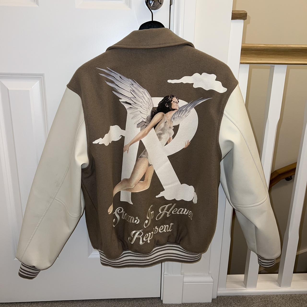 Represent Varsity Jacket Size: XS • fits small... | Depop