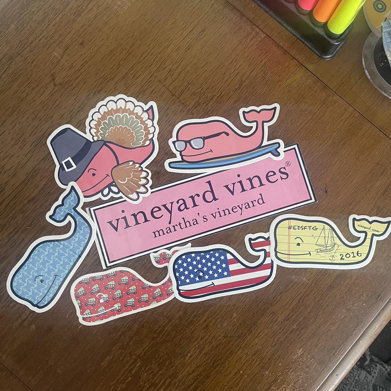 assortment of vineyard vine’s stickers. super cute... - Depop