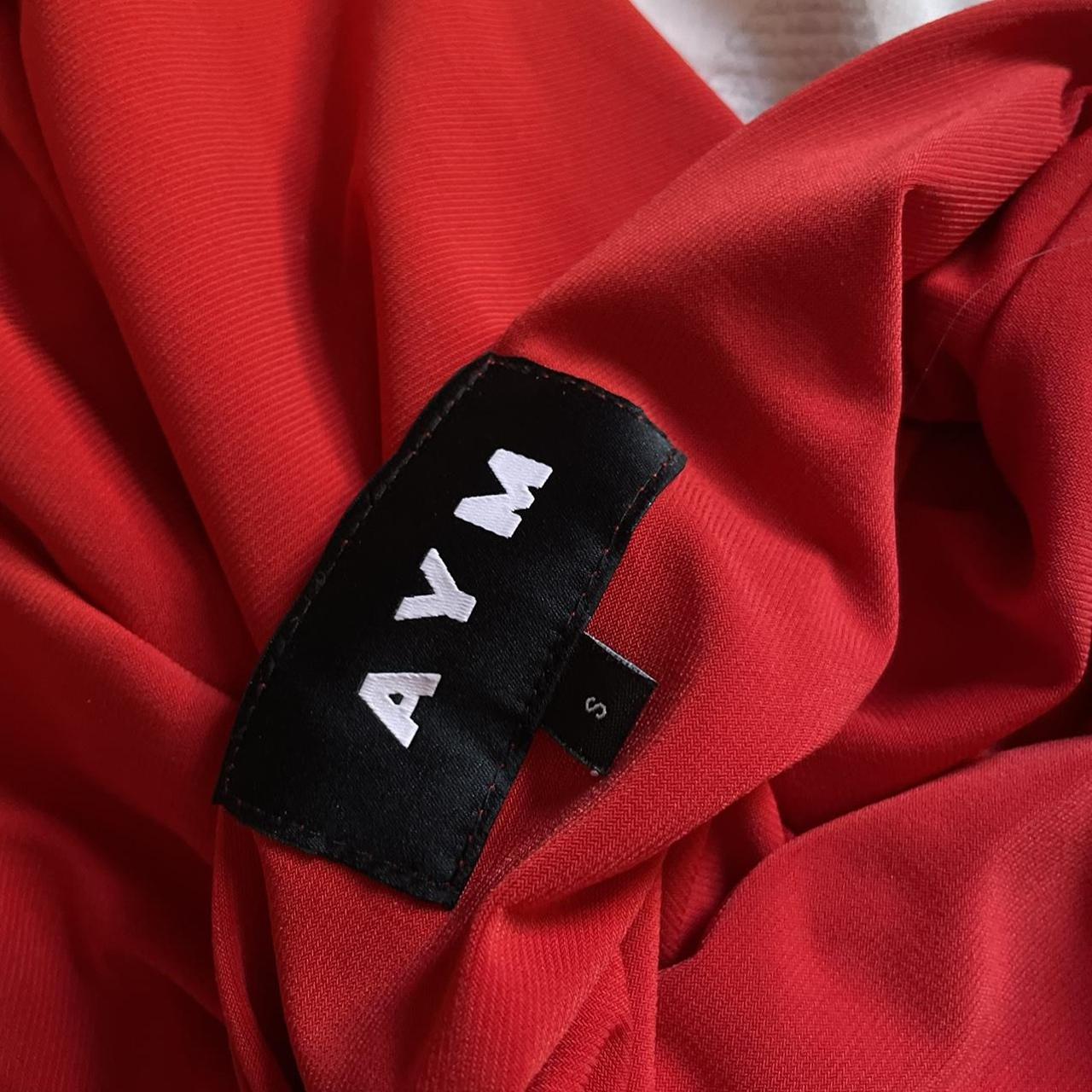 AYM Studio Women's Red Dress | Depop