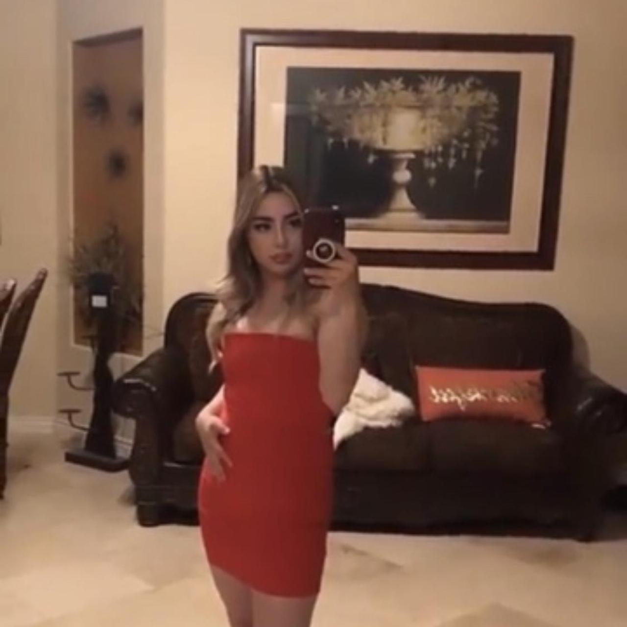 AYM Studio Women's Red Dress | Depop