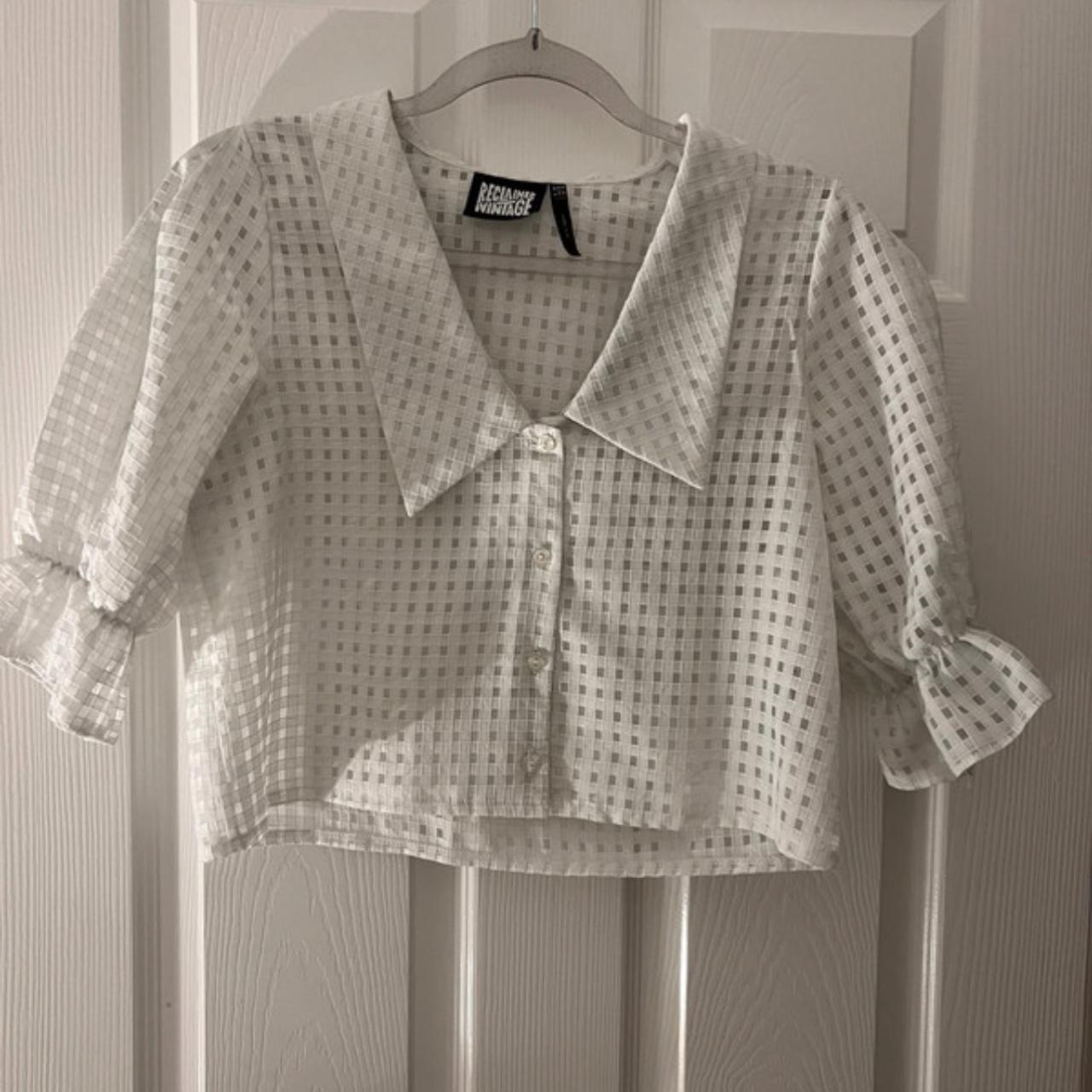 Reclaimed Vintage Blouse 🥰 Worn Once ️ Depop