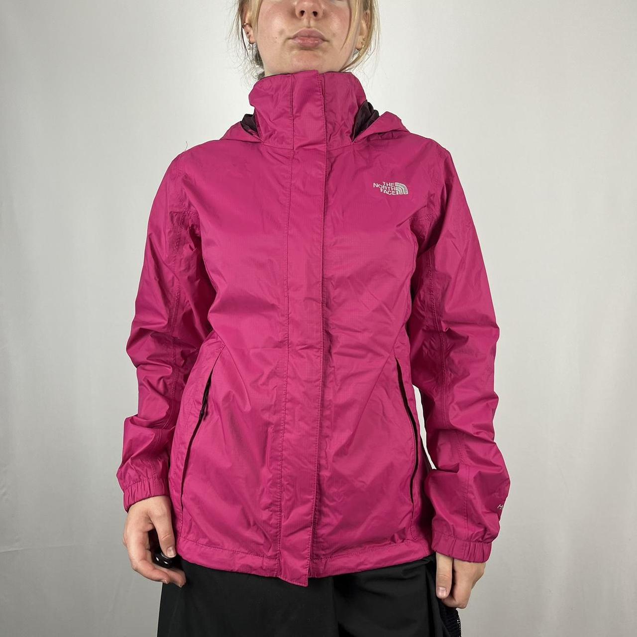 The North Face pink jacket The north face... - Depop