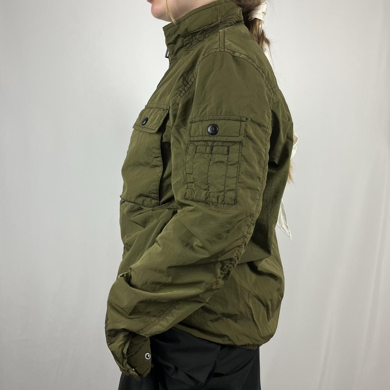 Gorpcore jacket Green cargo jacket, Utility coat.... - Depop