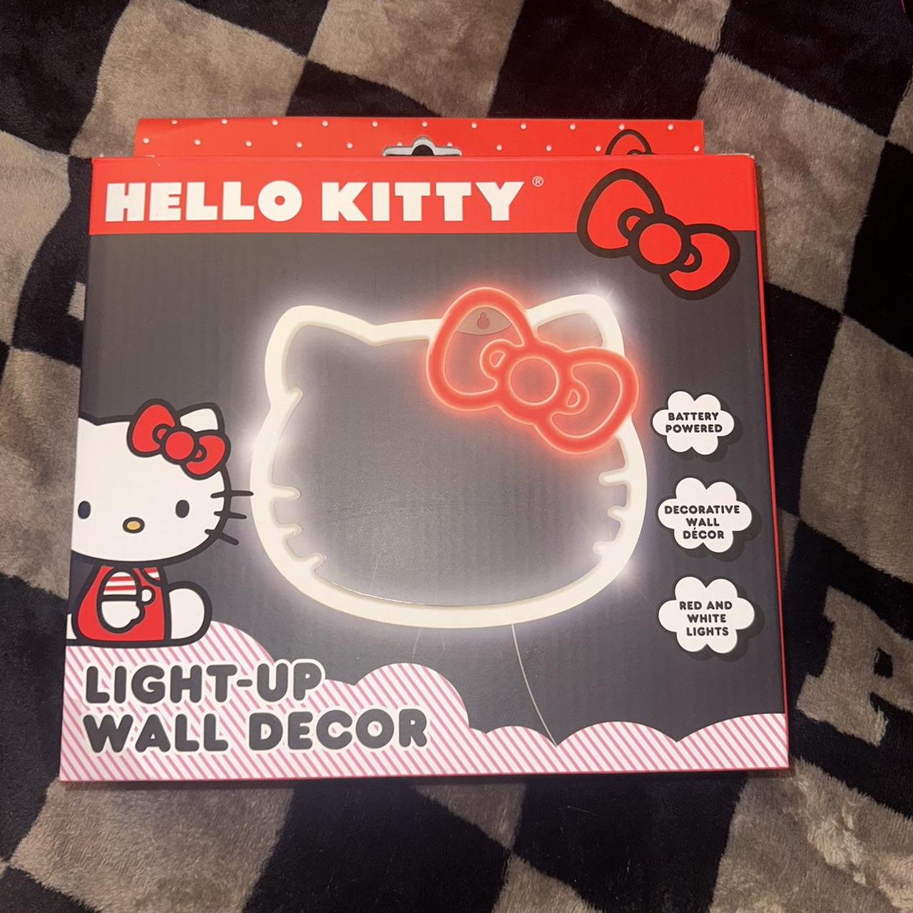 Brand new never used Hello kitty Light up wall... - Depop