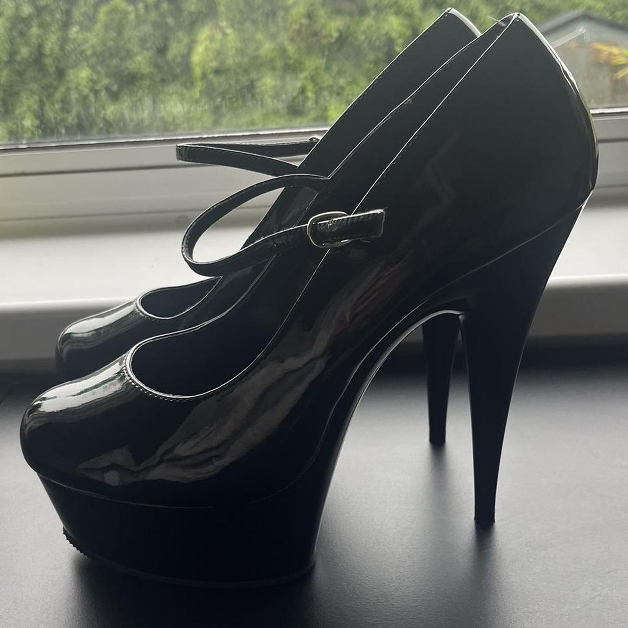 Pleaser / devious 6 inch stiletto heels in a doll... - Depop