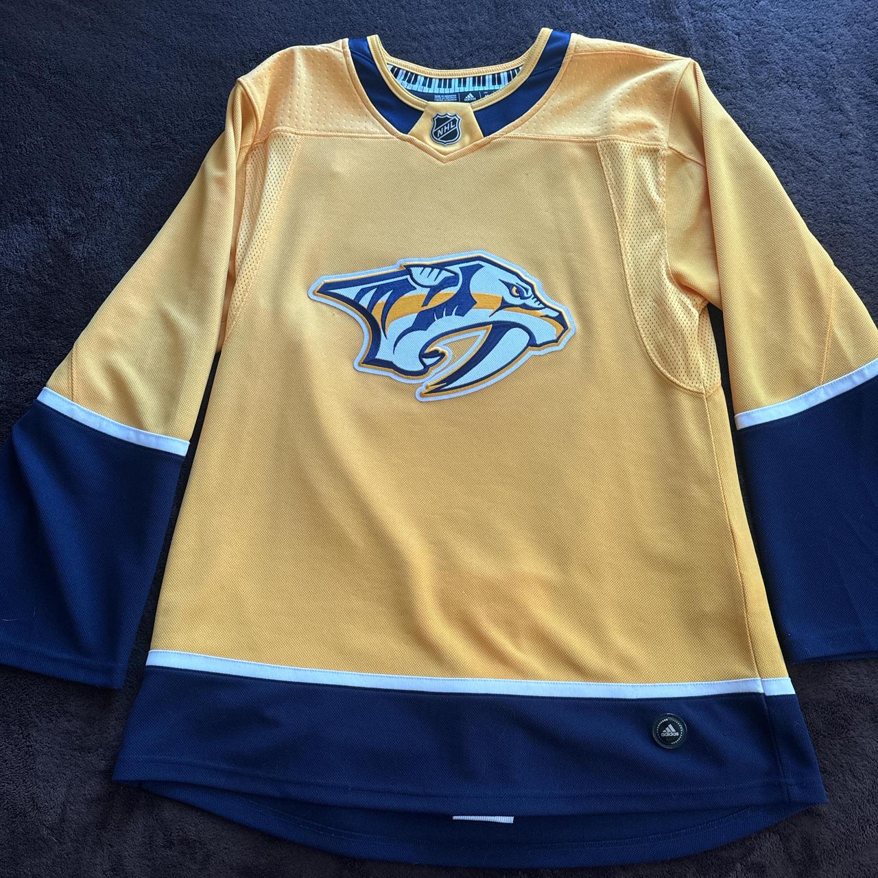 Adidas Nashville preds jersey Small mark on right... - Depop